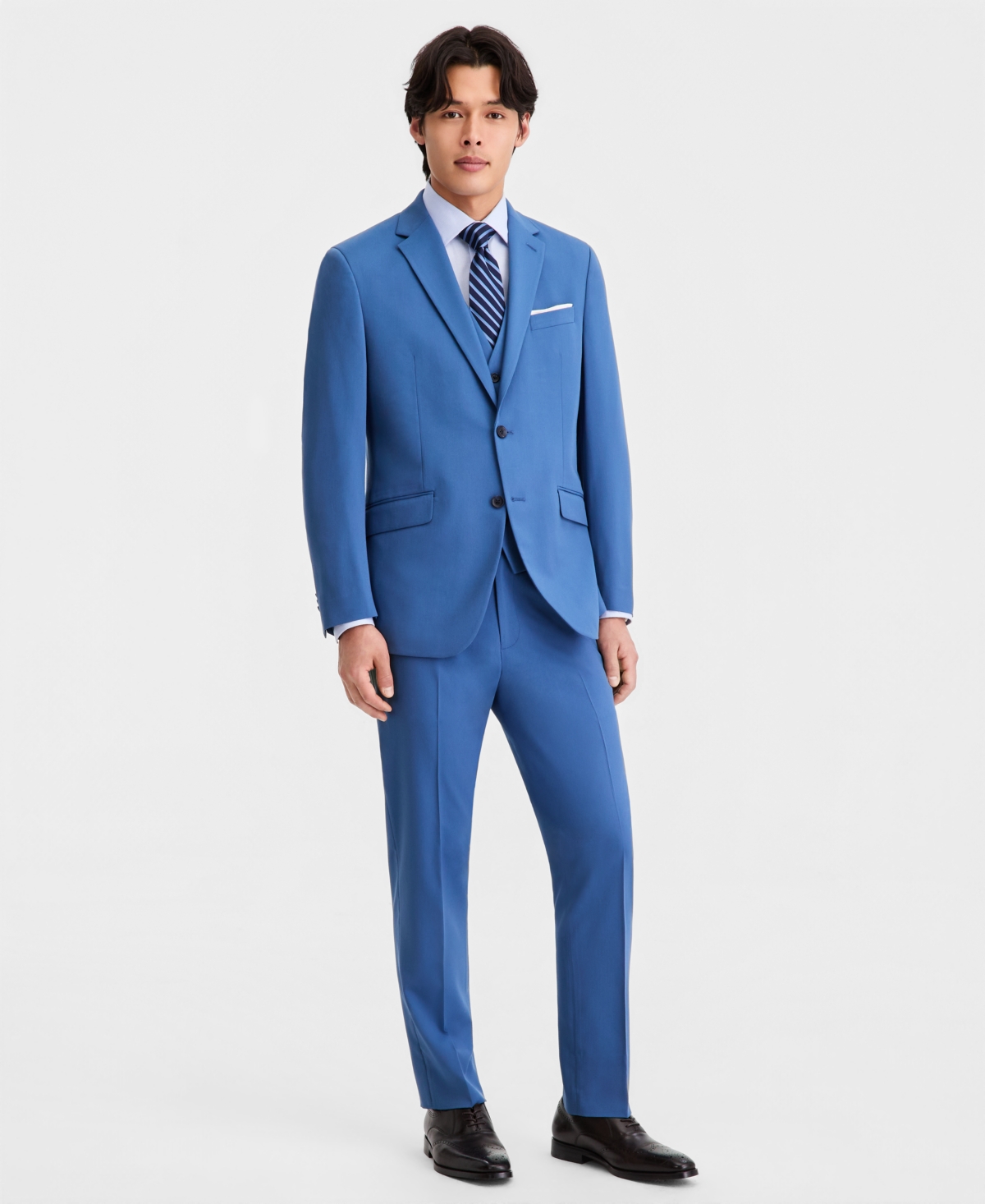 Click here for Kenneth Cole Reaction Mens Slim-Fit Nested Spring... prices