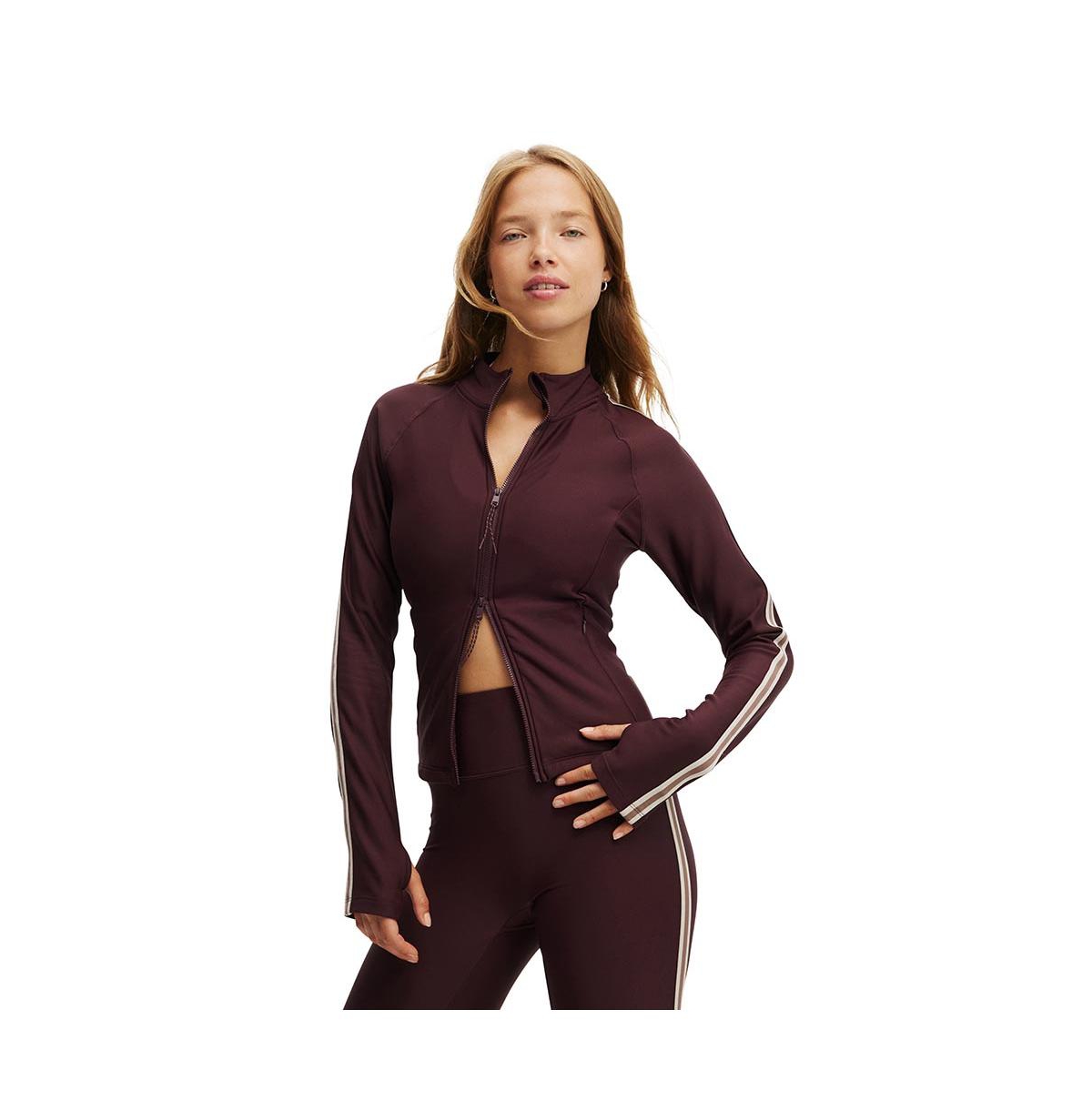 Click here for Cotton On Womens Active Fleece Lined Jacket - Cher... prices