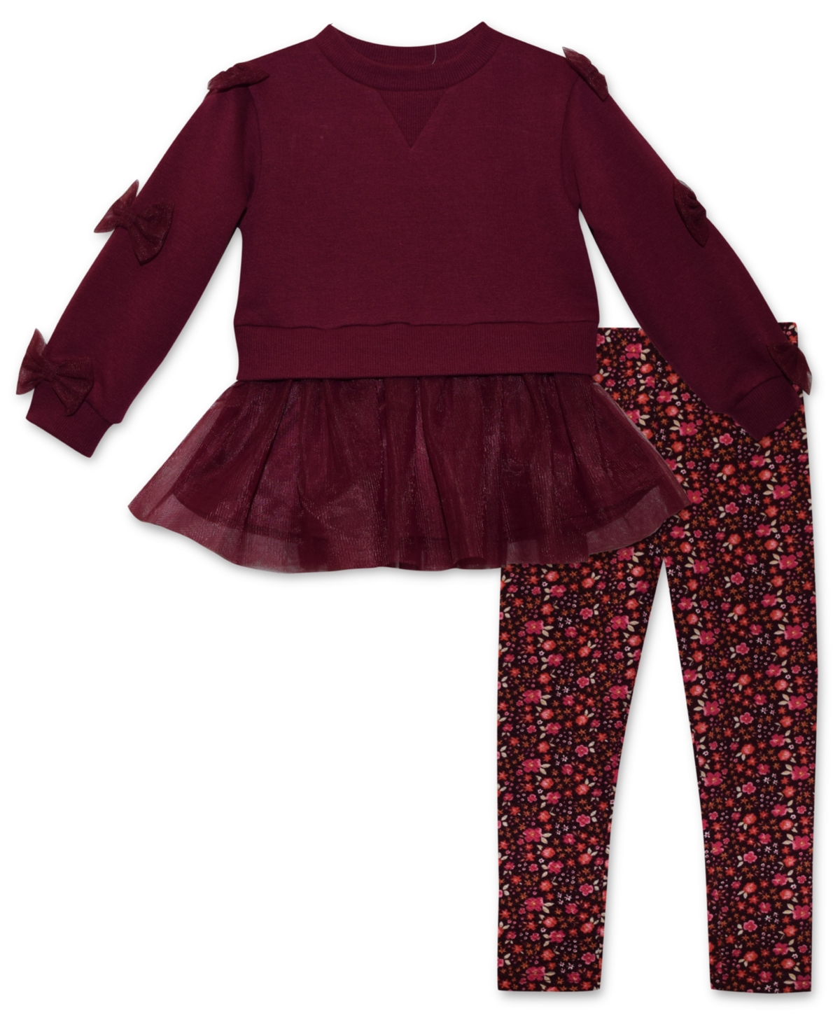 Click here for Blueberi Boulevard Baby Girls 2-Piece Long Sleeve... prices