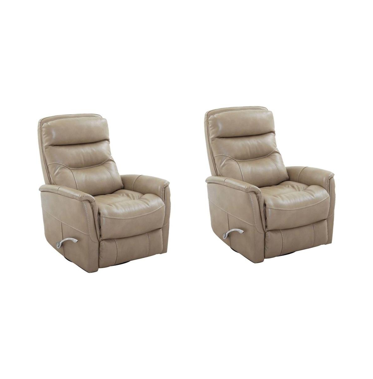 Click here for Parker Living Gemini - Linen Swivel Glider Recline... prices