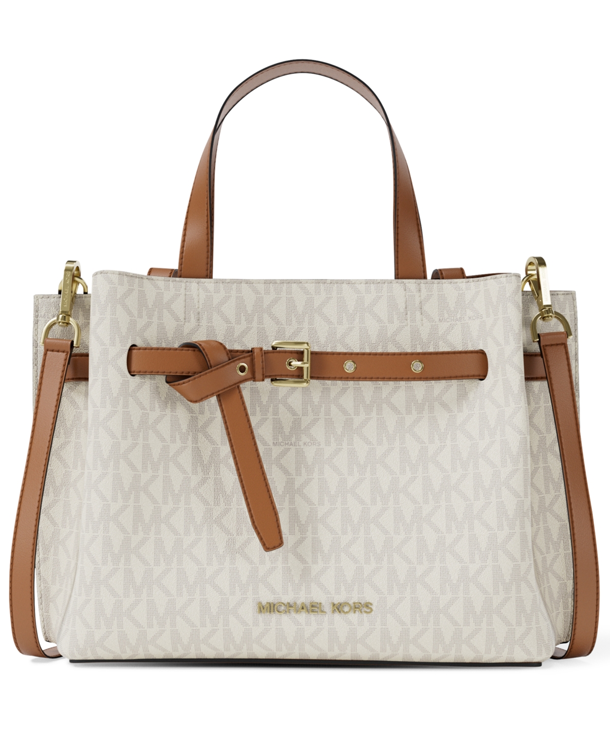 Click here for Michael Michael Kors Emilia Slip Pocket Small Satc... prices