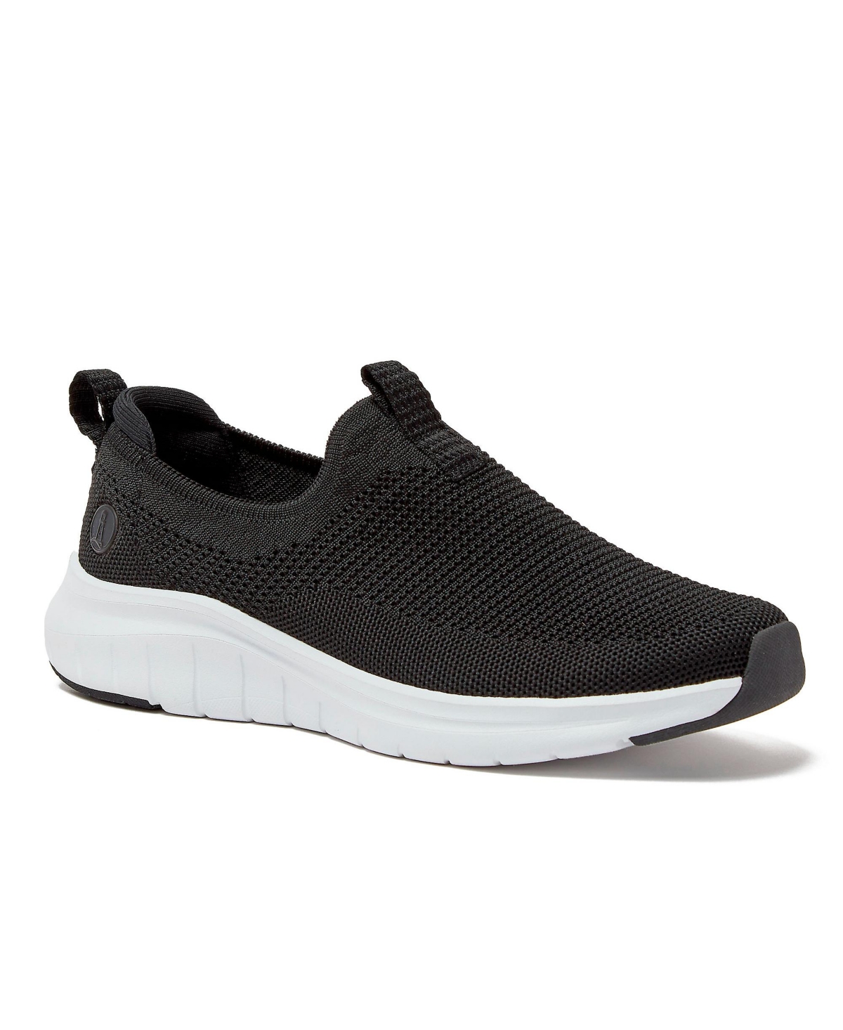 Click here for Lands End Womens Casual Knit Slip On Sneakers - Bl... prices