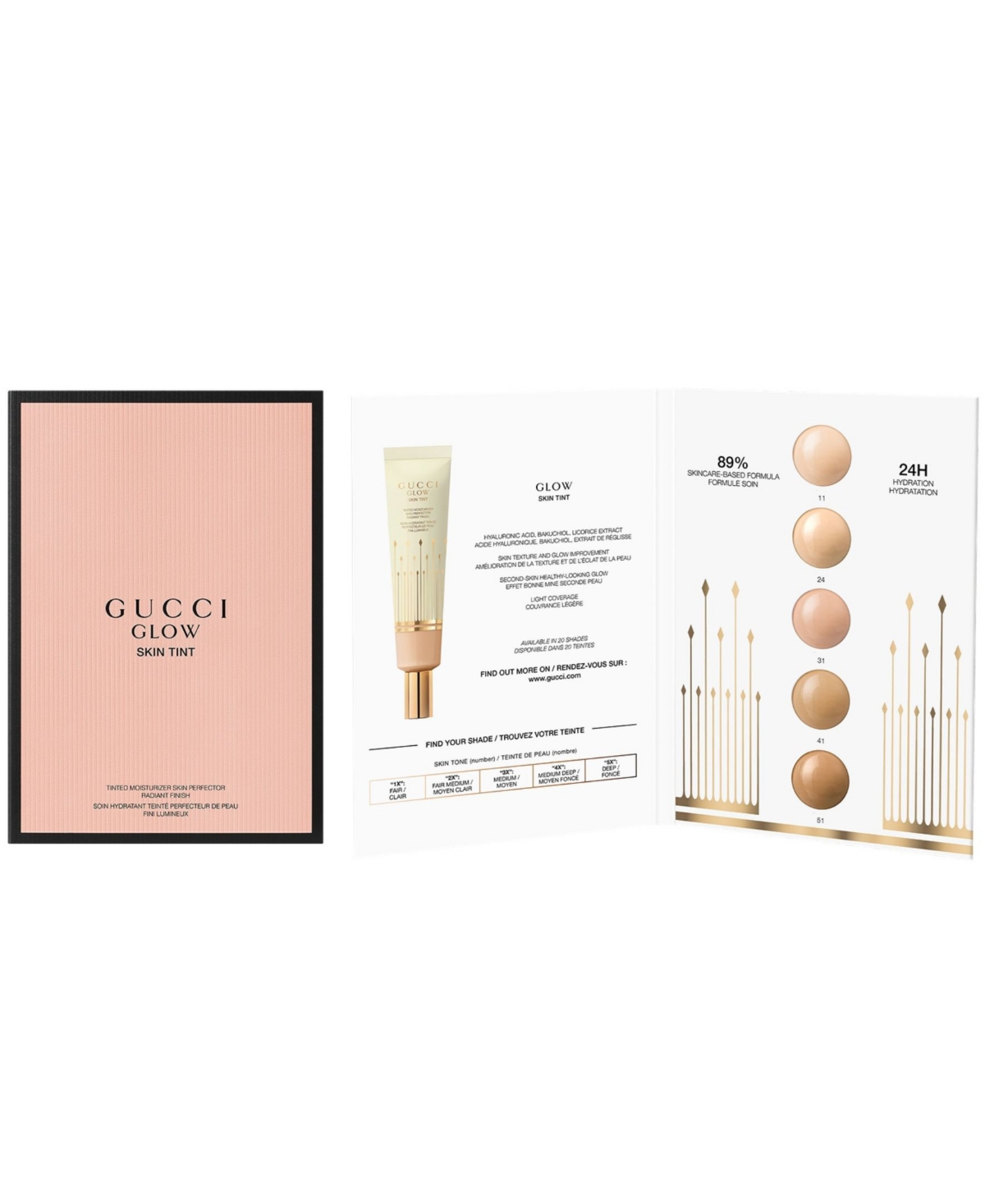 Click here for Free sample of the New Gucci Skin Tint and Iconic... prices