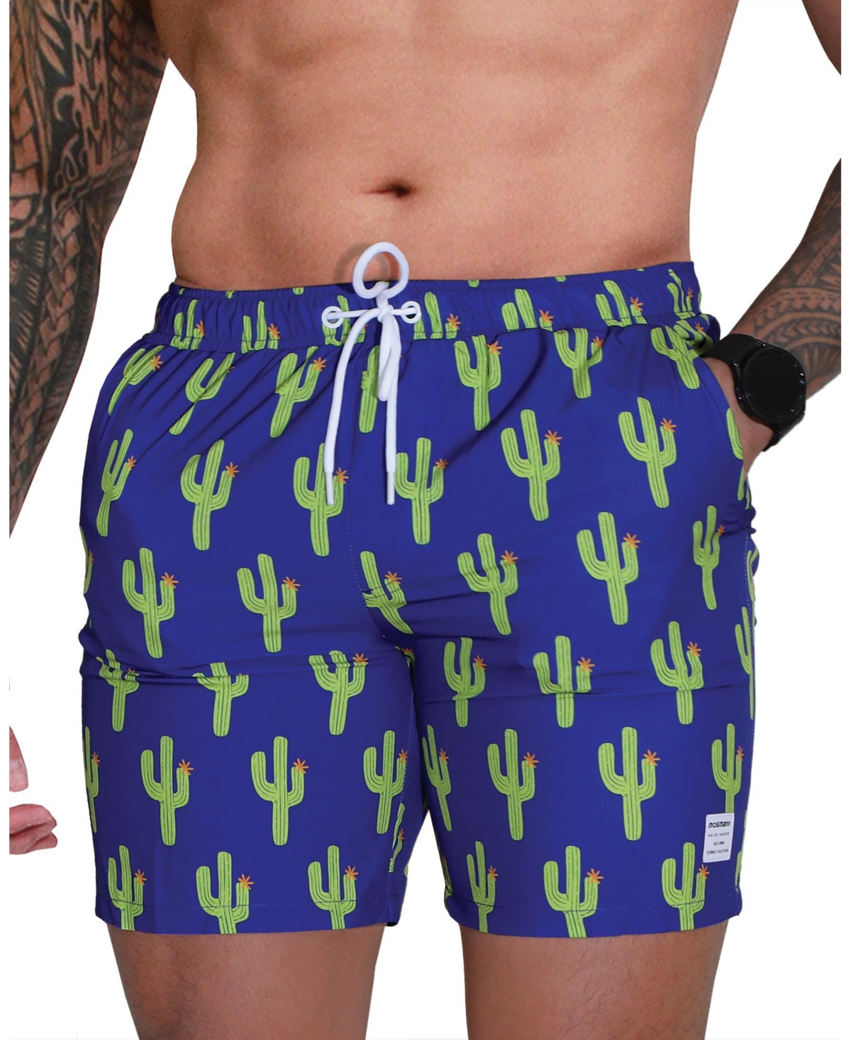 Click here for Mosmann Australia Mens Swim Shorts - Arizona - Blu... prices