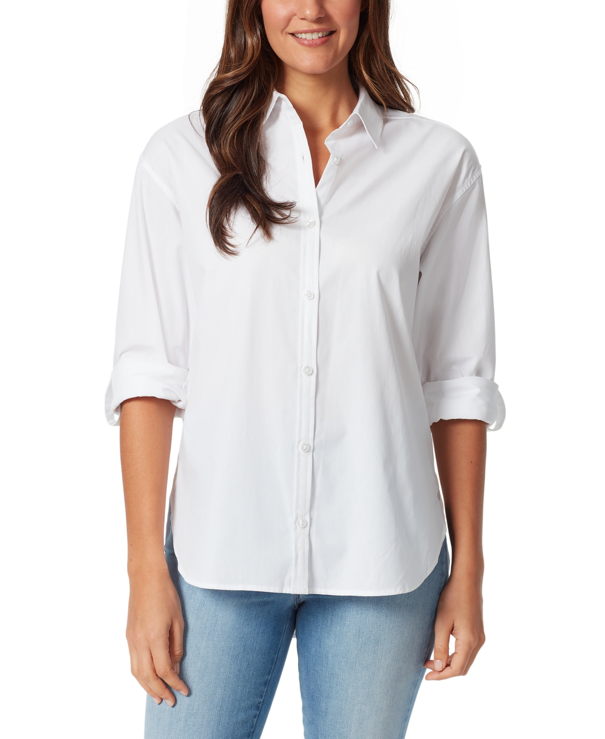 Click here for Gloria Vanderbilt Womens Amanda Button-Front Shirt... prices