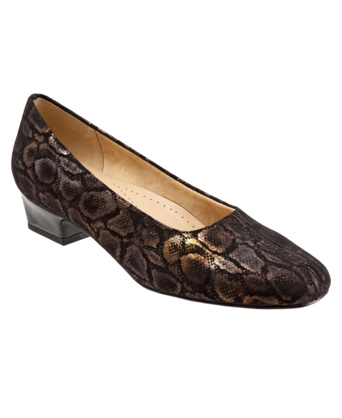 Click here for Doris Pump - Black micro suede prices