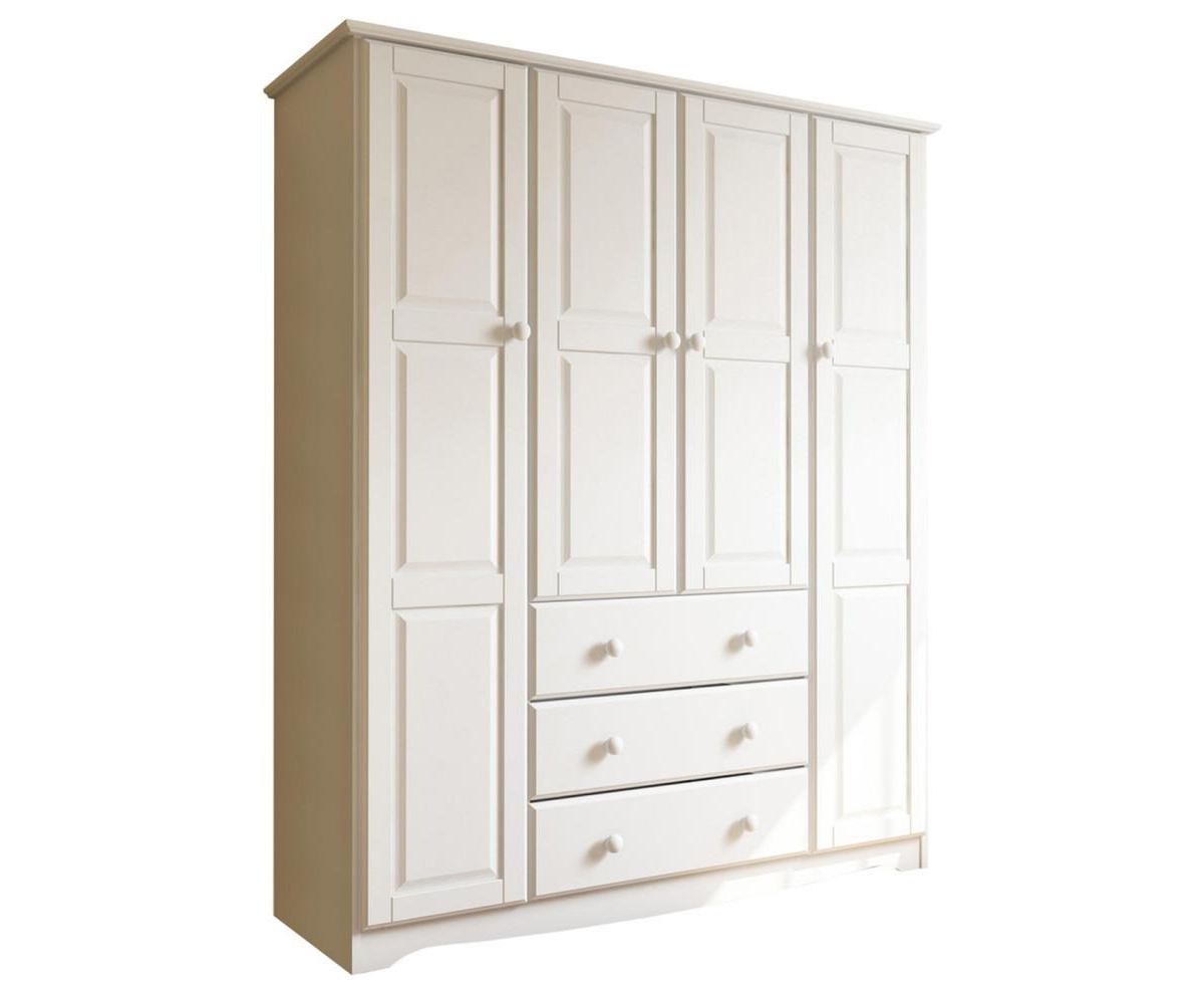 Click here for Palace Imports 100 Solid Wood Family 4-Door Wardro... prices