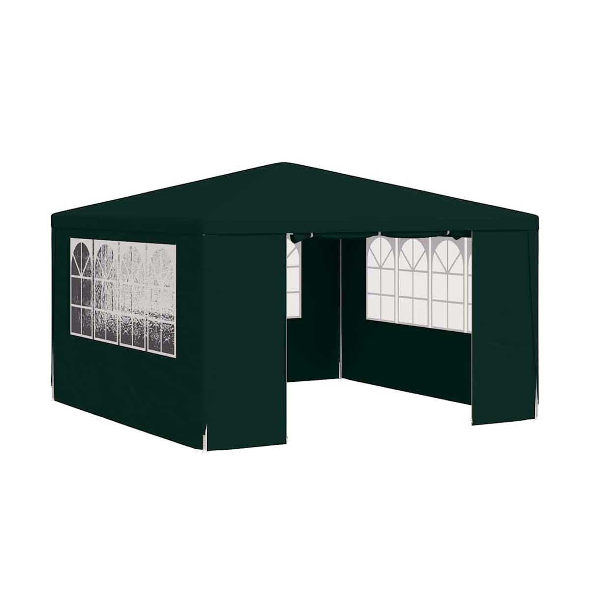 Click here for vidaXL Party Tent Green Polyethylene  Steel Large... prices