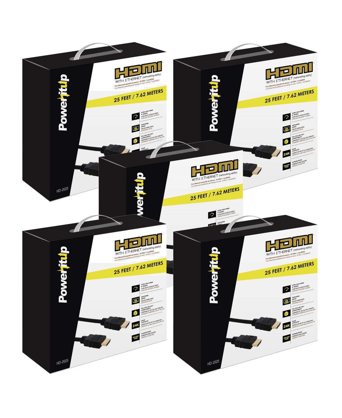 Click here for Power It Up 25 ft. Hdmi v2.0 Cable with Ethernet (... prices