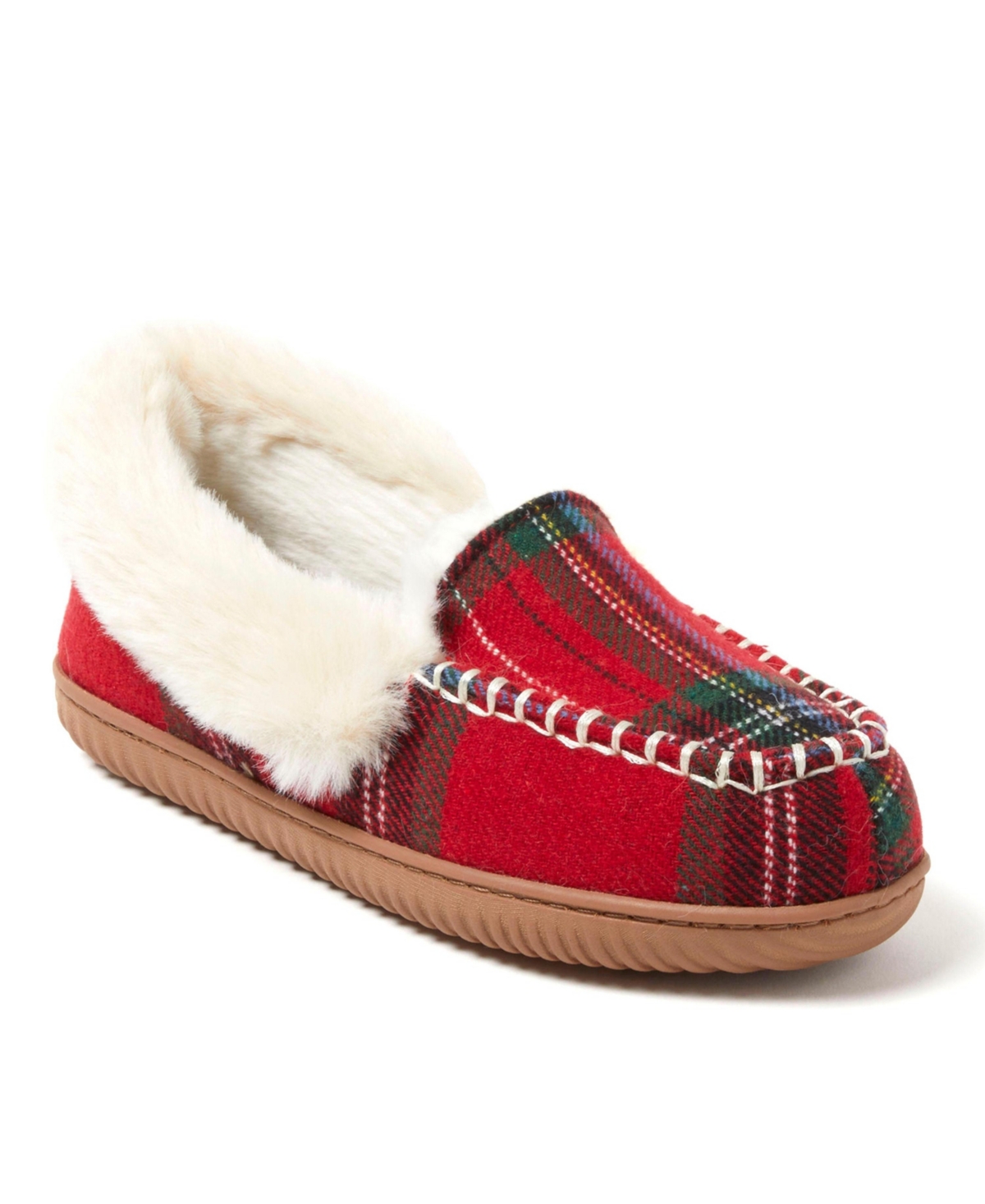 Click here for Dearfoams Womens Ryland Cabin Moccasin Slipper - R... prices
