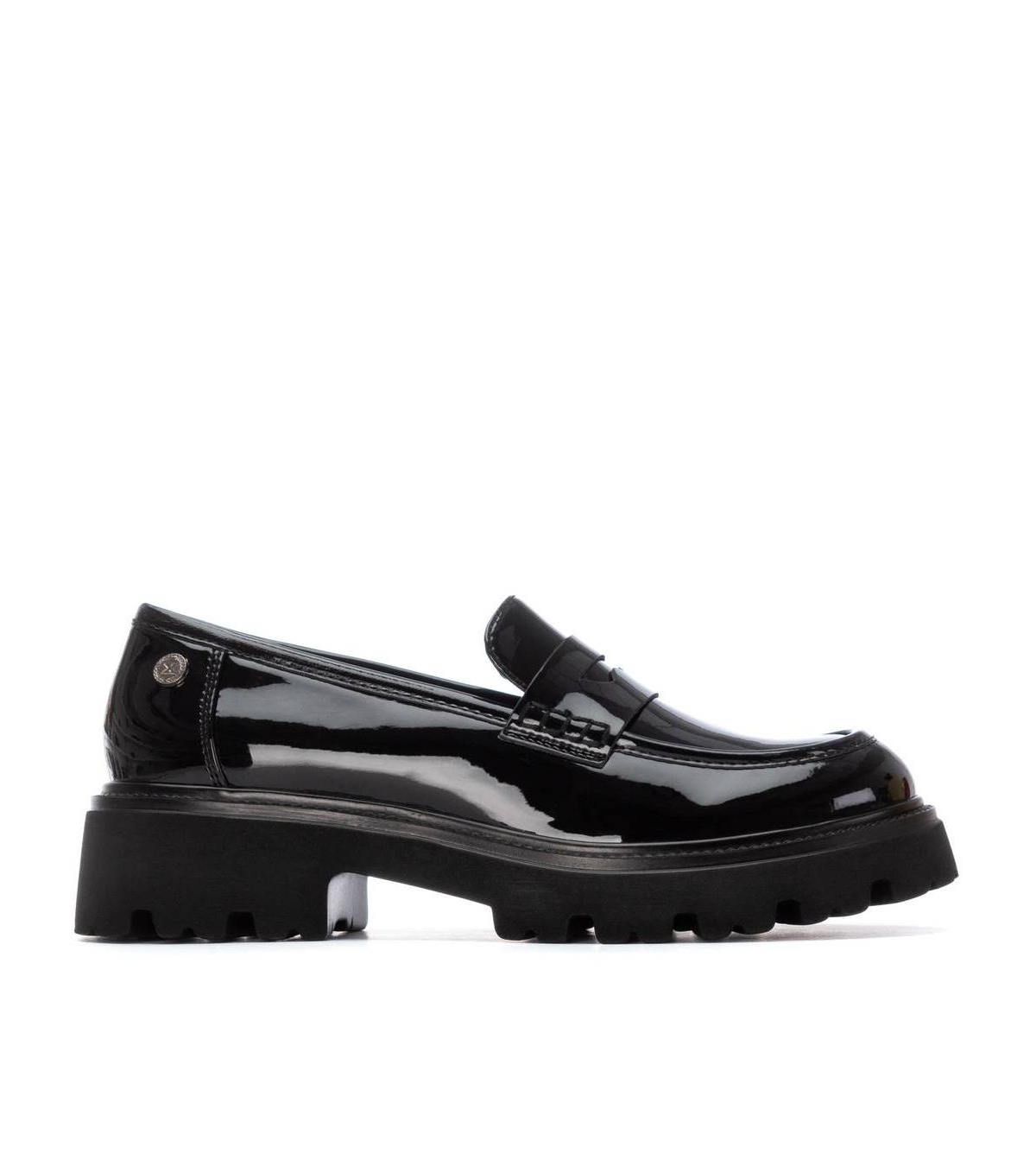 Click here for Womens Patent Leather Casual Moccasins By Xti - Bl... prices