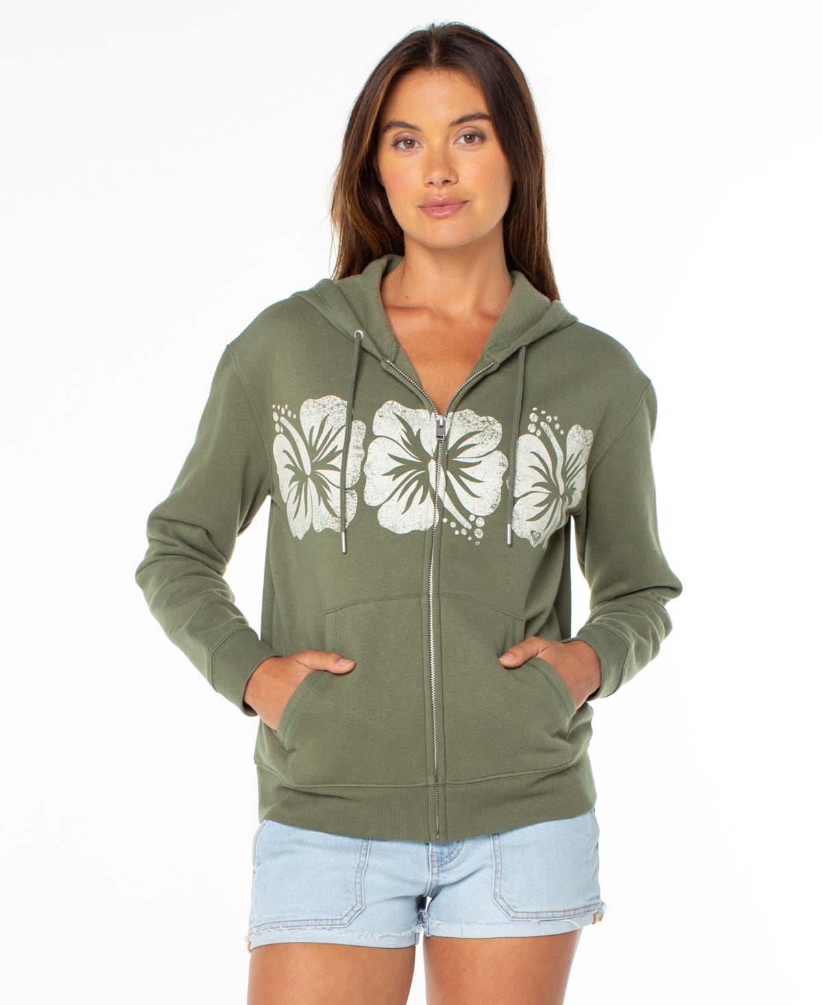 Click here for Roxy Womens Sweet Rhythm Fleece Sweatshirt - Four... prices