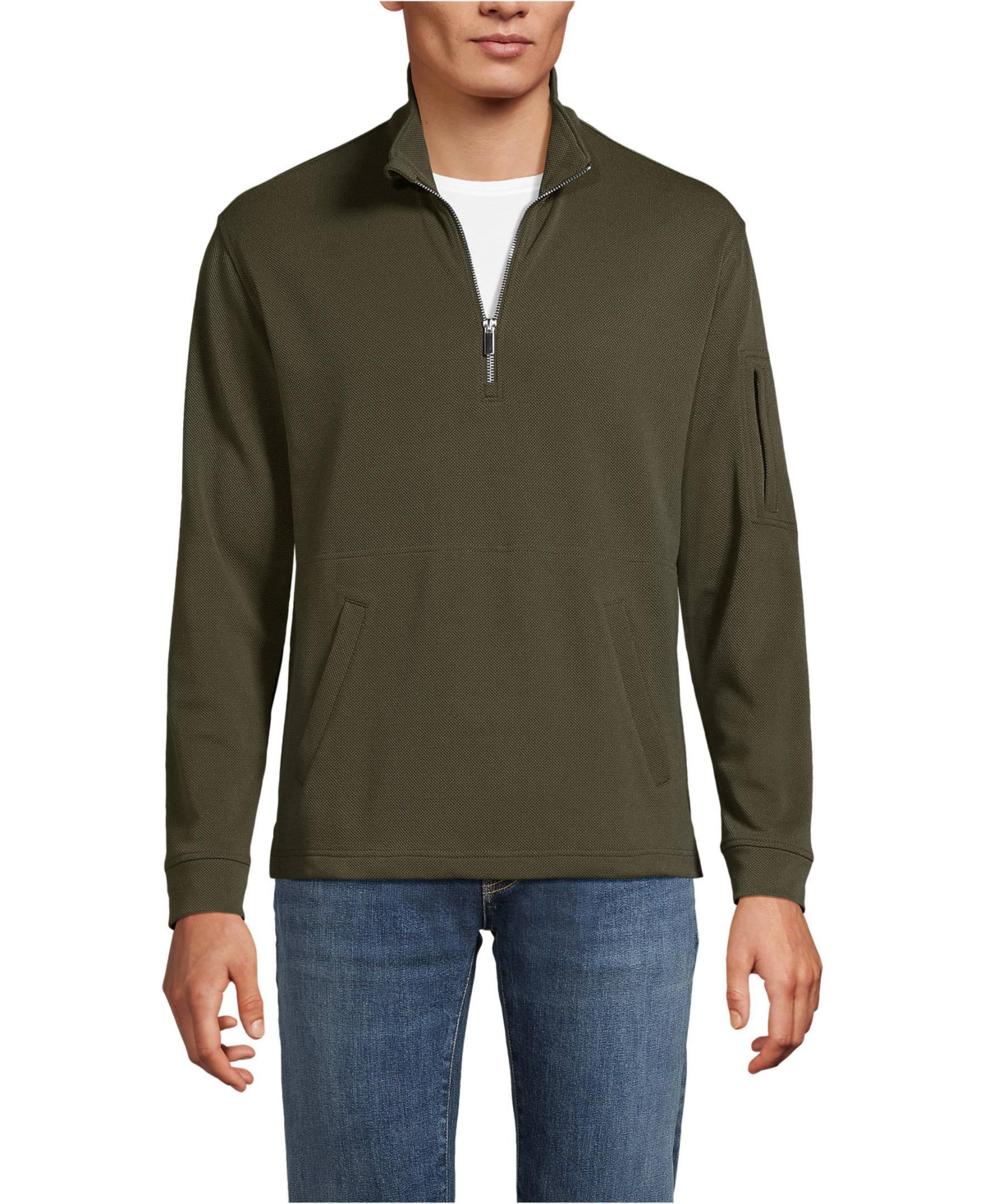 Click here for Lands End Mens Long Sleeve Cooling Performance Piq... prices