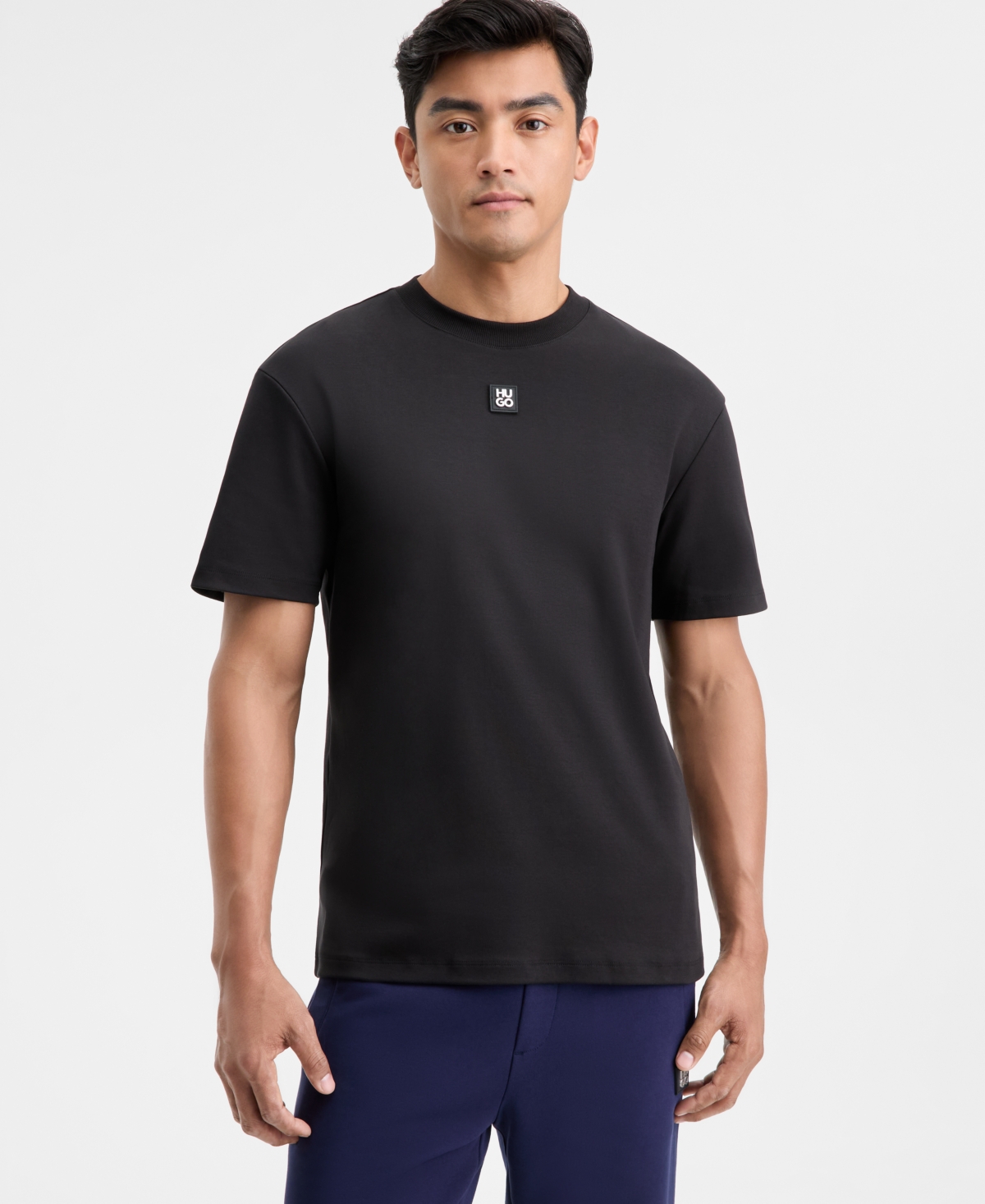 Click here for Hugo by Hugo Boss Mens Dalile Cotton Logo T-Shirt... prices