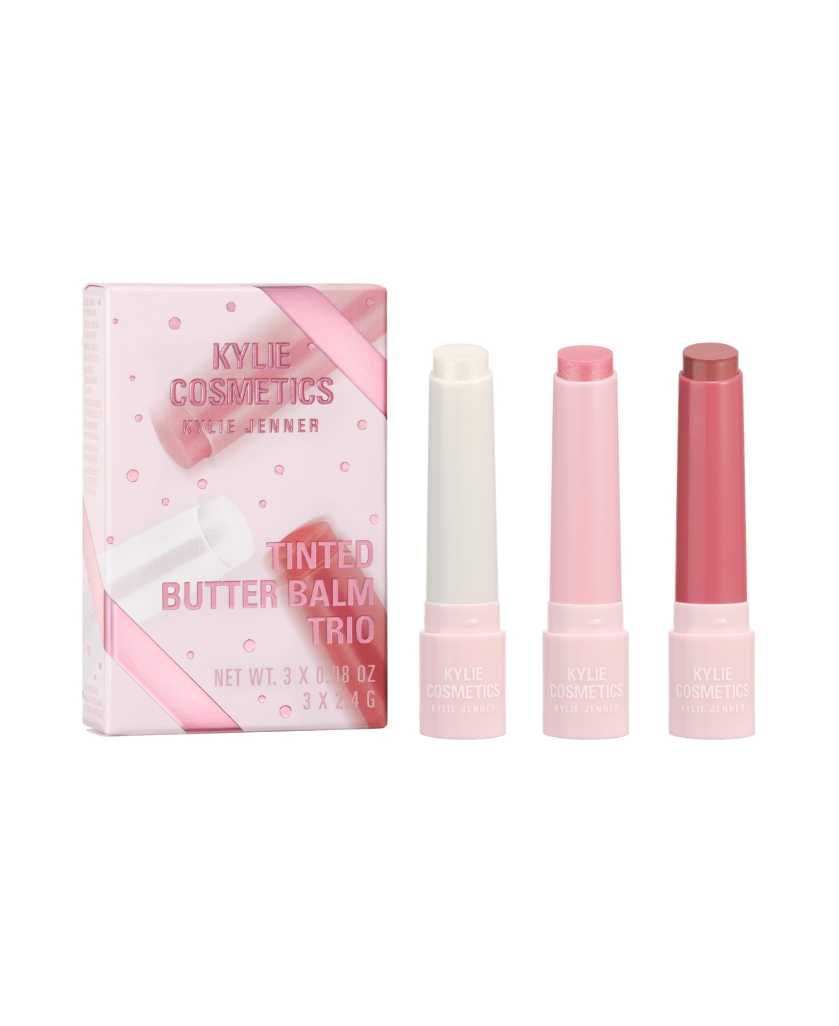Click here for Kylie Cosmetics 3-Pc. Holiday Tinted Butter Balm G... prices