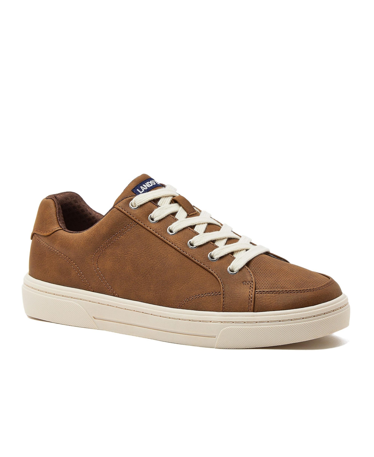 Click here for Lands End Mens All Day Comfort Sneakers - Brown prices