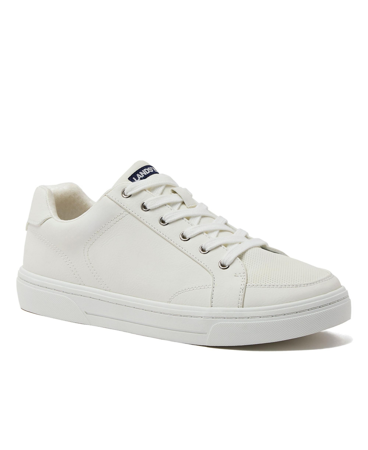 Click here for Lands End Mens All Day Comfort Sneakers - White prices