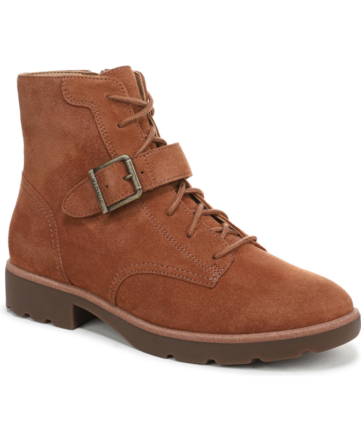 Click here for Vionic Womens Catina Ankle Booties - Tan prices