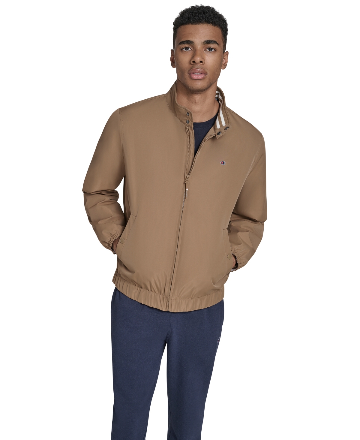Click here for Champion Mens Stand collar Golf Jacket - Otter prices