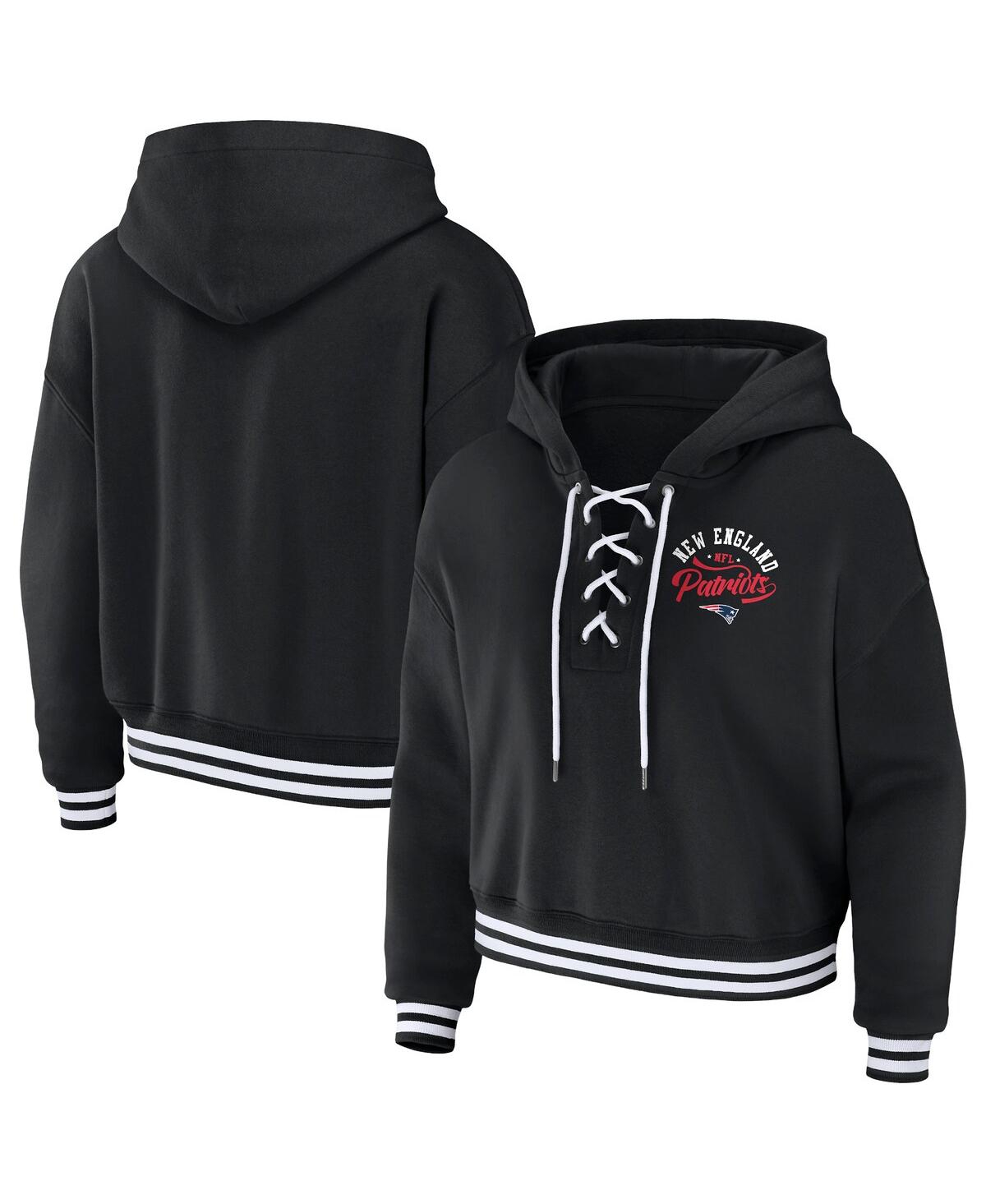 Click here for Wear by Erin Andrews Womens Black New England Patr... prices