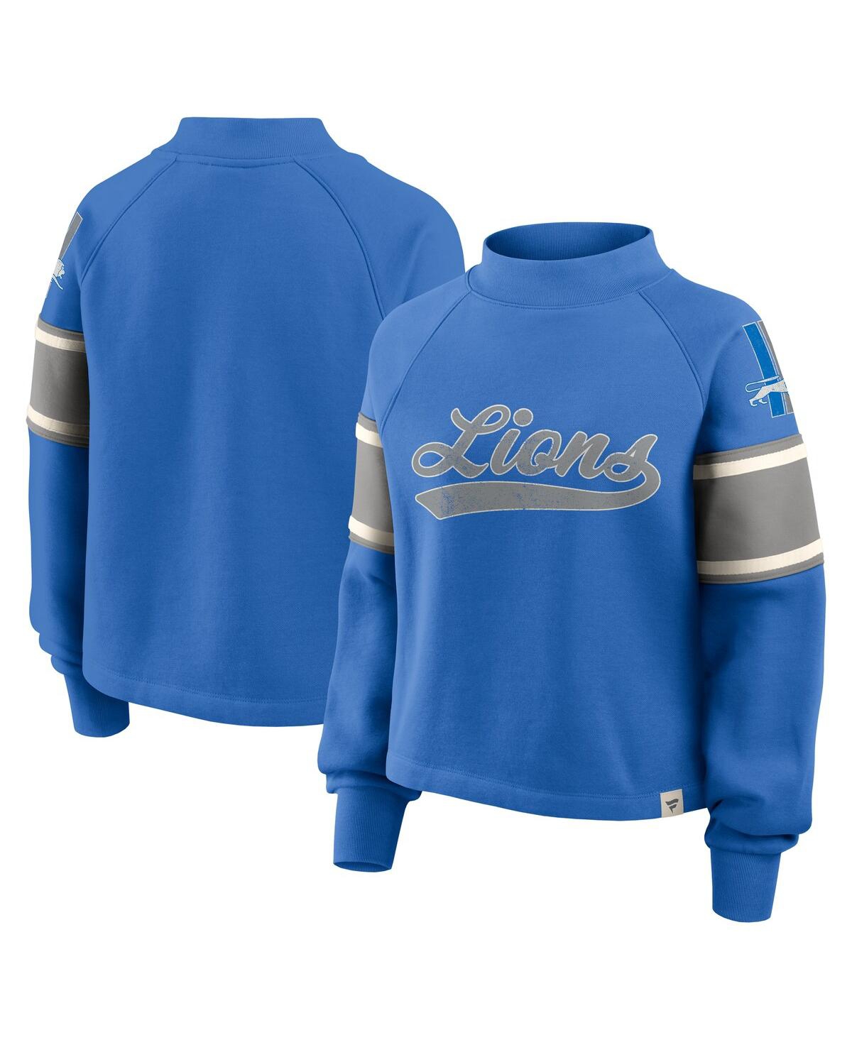 Click here for Fanatics Womens Blue Detroit Lions Oversized Homet... prices