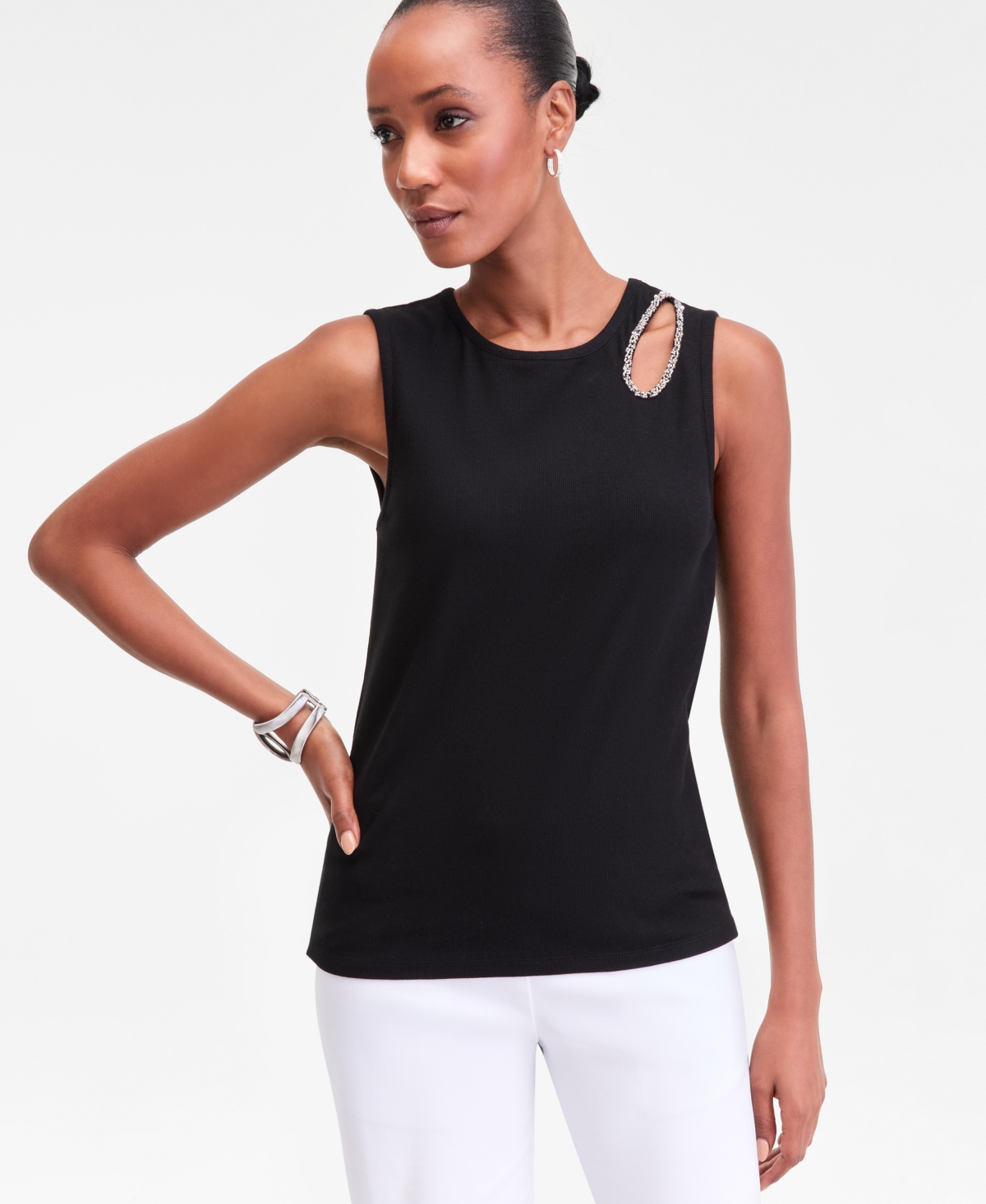 Click here for I.n.c. International Concepts Womens Embellished C... prices