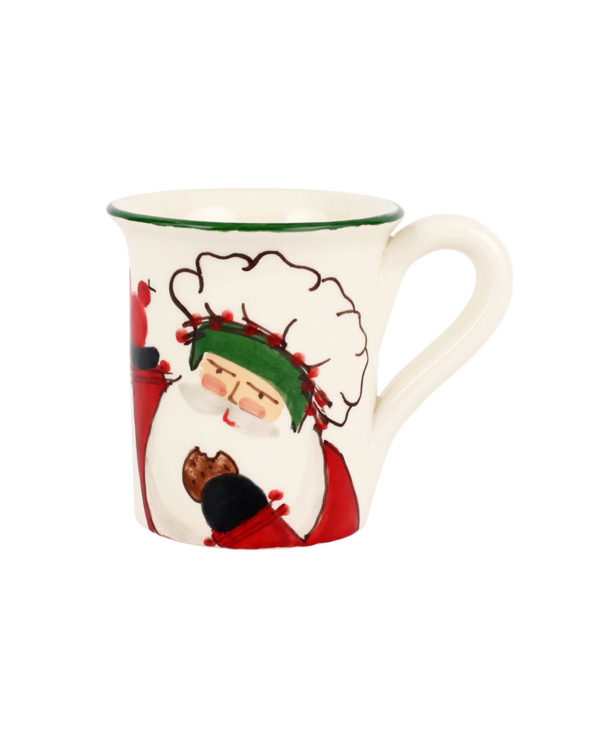 Vietri Old St. Nick 2025 Limited Edition Mug - Red