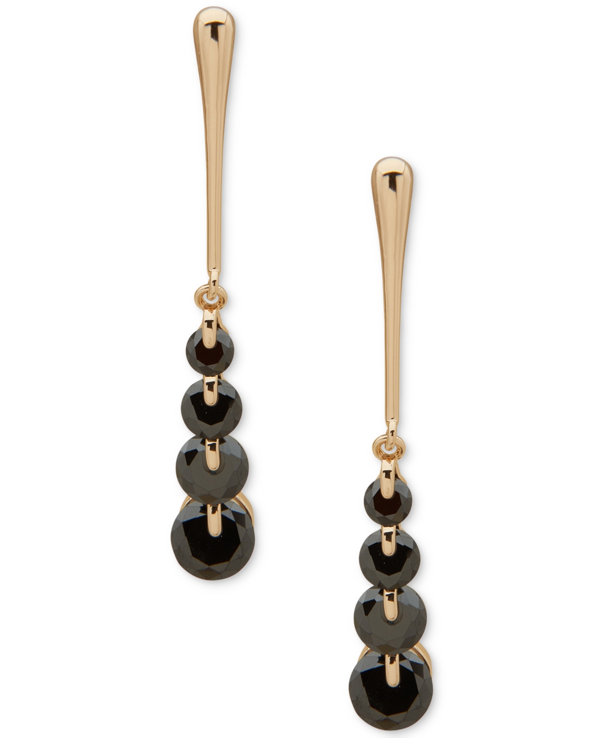 Click here for Anne Klein Cubic Zirconia Dynamic Gold-Tone Linear... prices