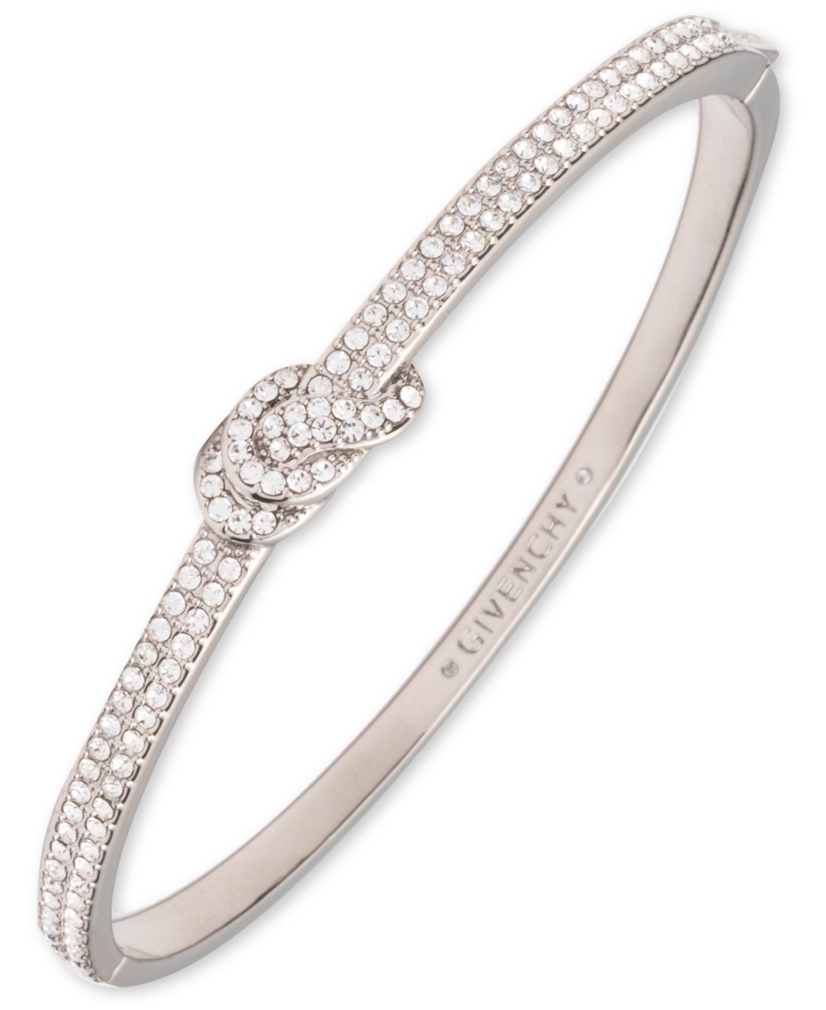 Click here for Givenchy Crystal Stone Silver-Tone Bangle Bracelet... prices