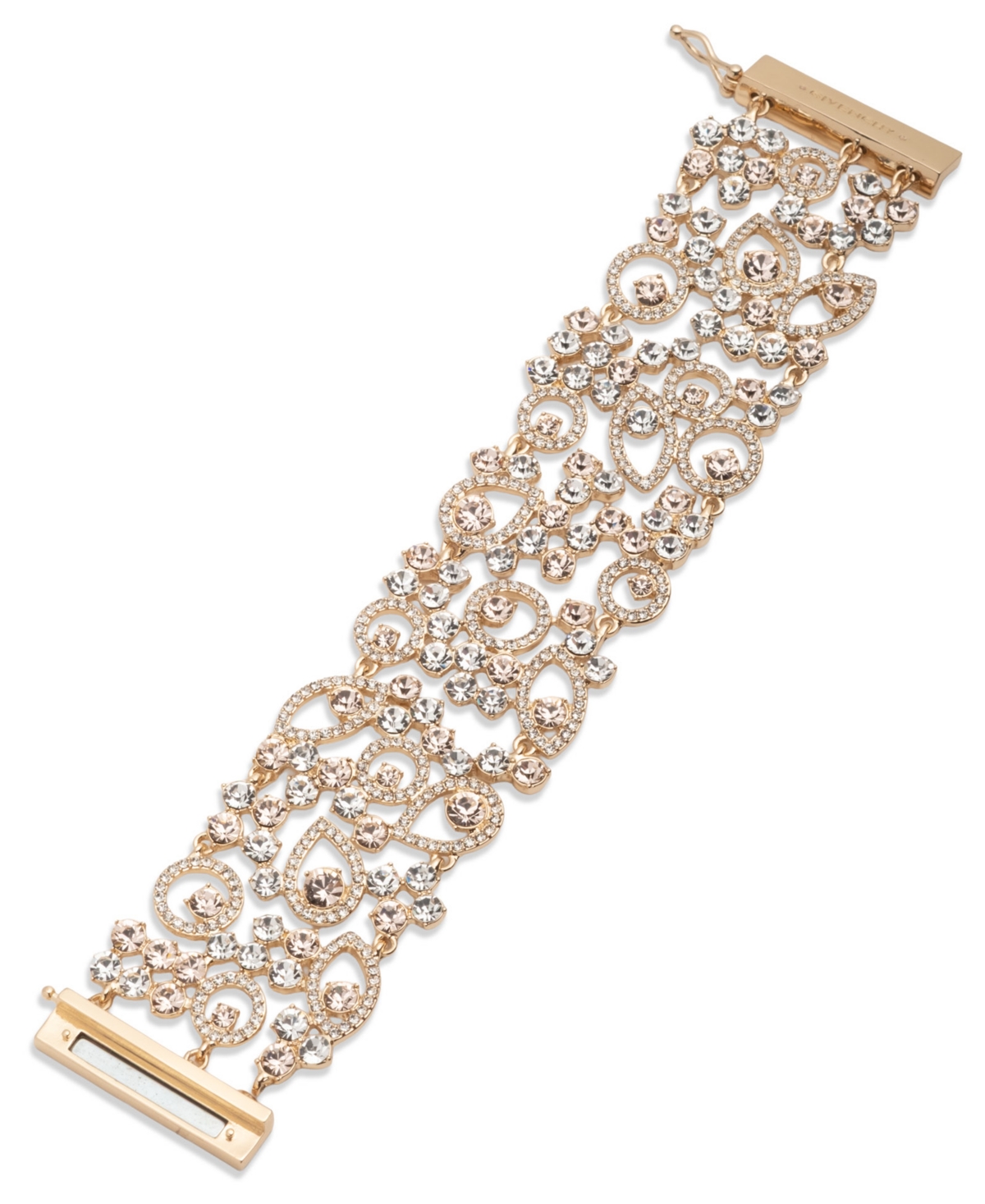 Click here for Givenchy Silk Crystal Stone Gold-Tone Flex Magneti... prices