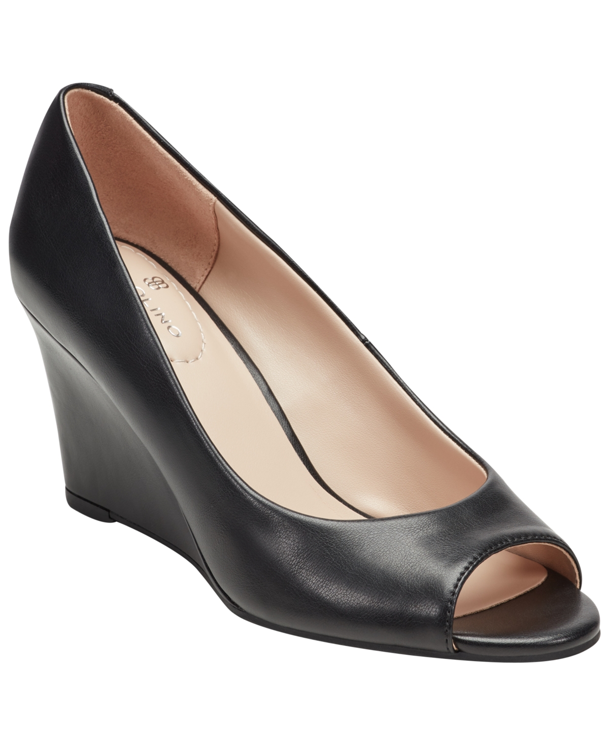 Click here for Bandolino Womens Tufflove Peep Toe Wedge Pumps - B... prices