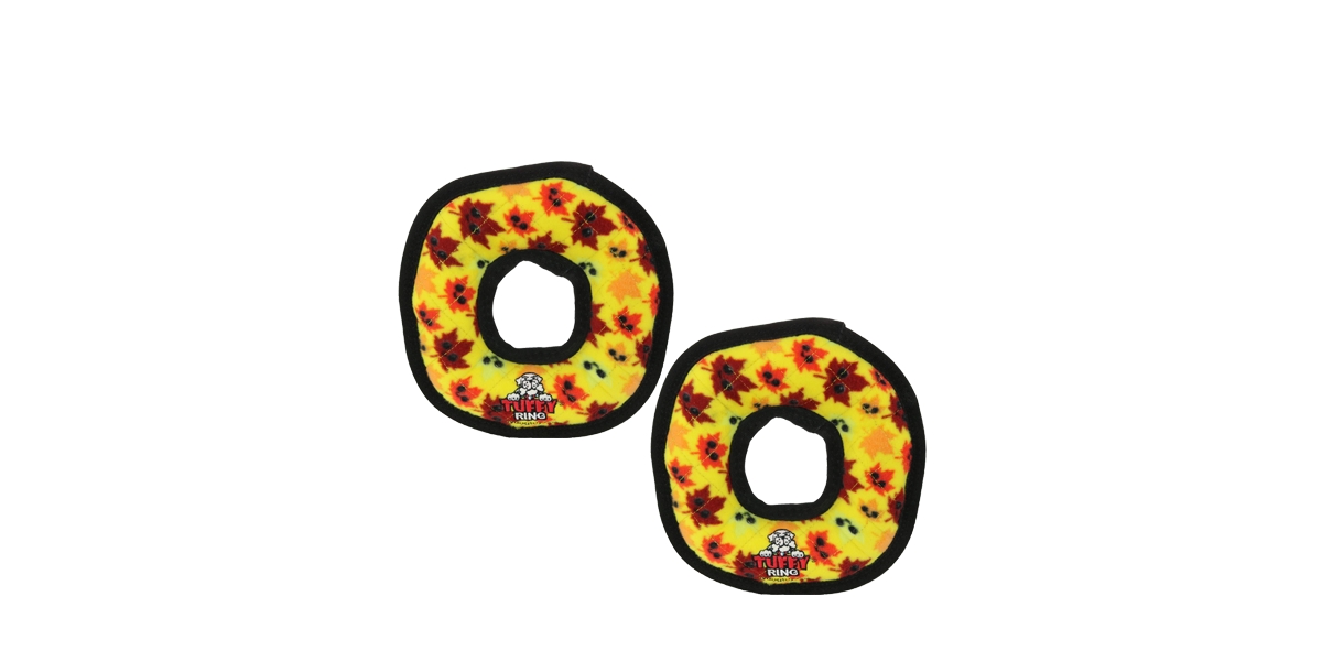 Click here for Tuffy Holiday Medium Ring Leaves 2 Pack  Durable P... prices