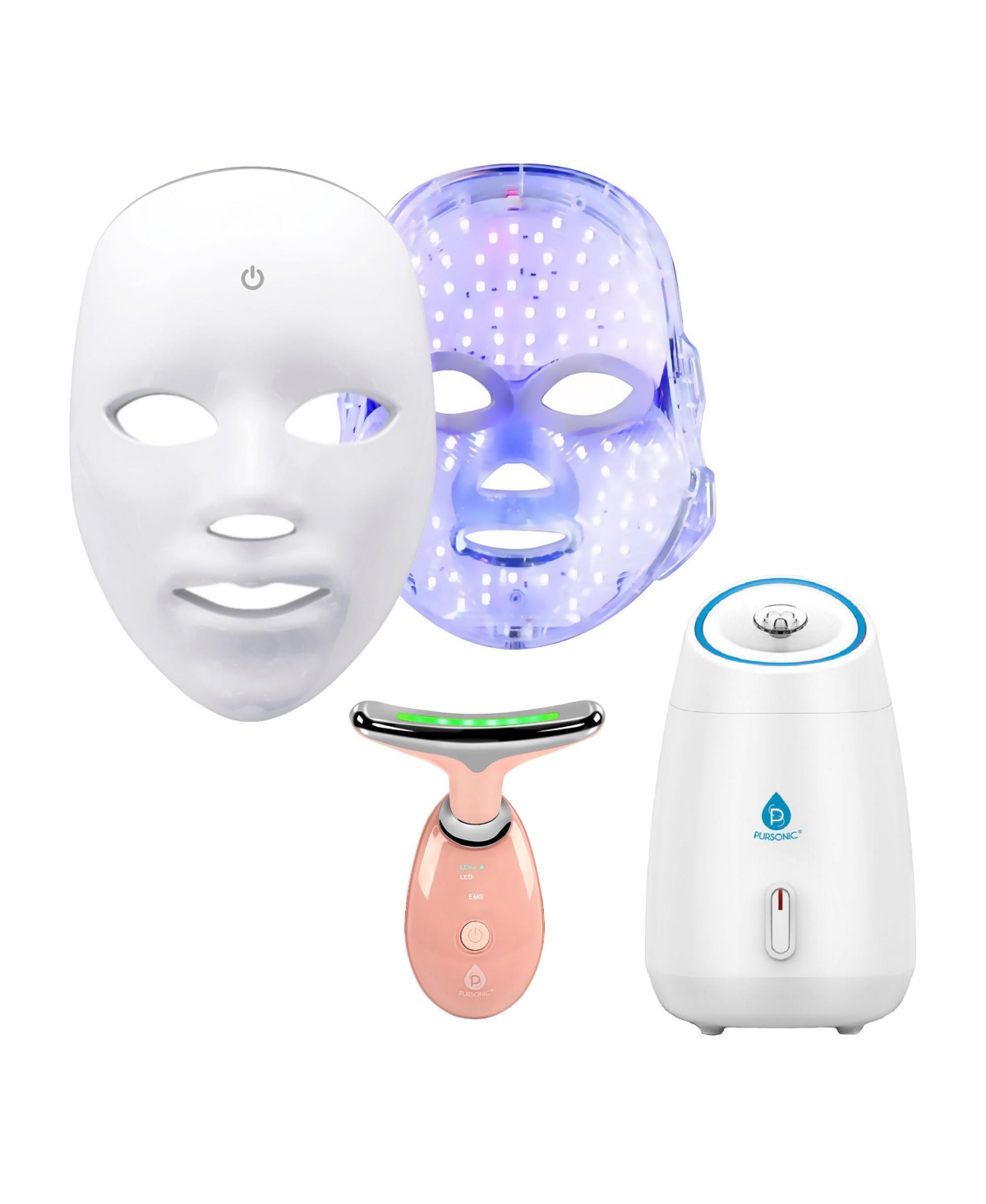 Click here for Pursonic Ultimate 3-in-1 Led Light Therapy & Facia... prices