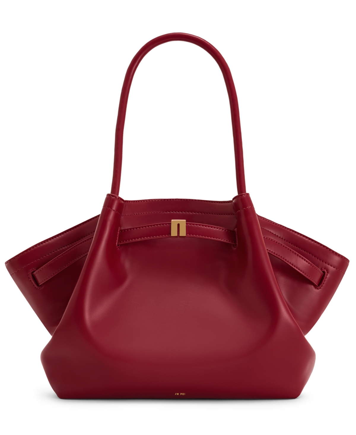 Click here for Jw Pei Hana Medium Suede Tote Bag - Claret prices