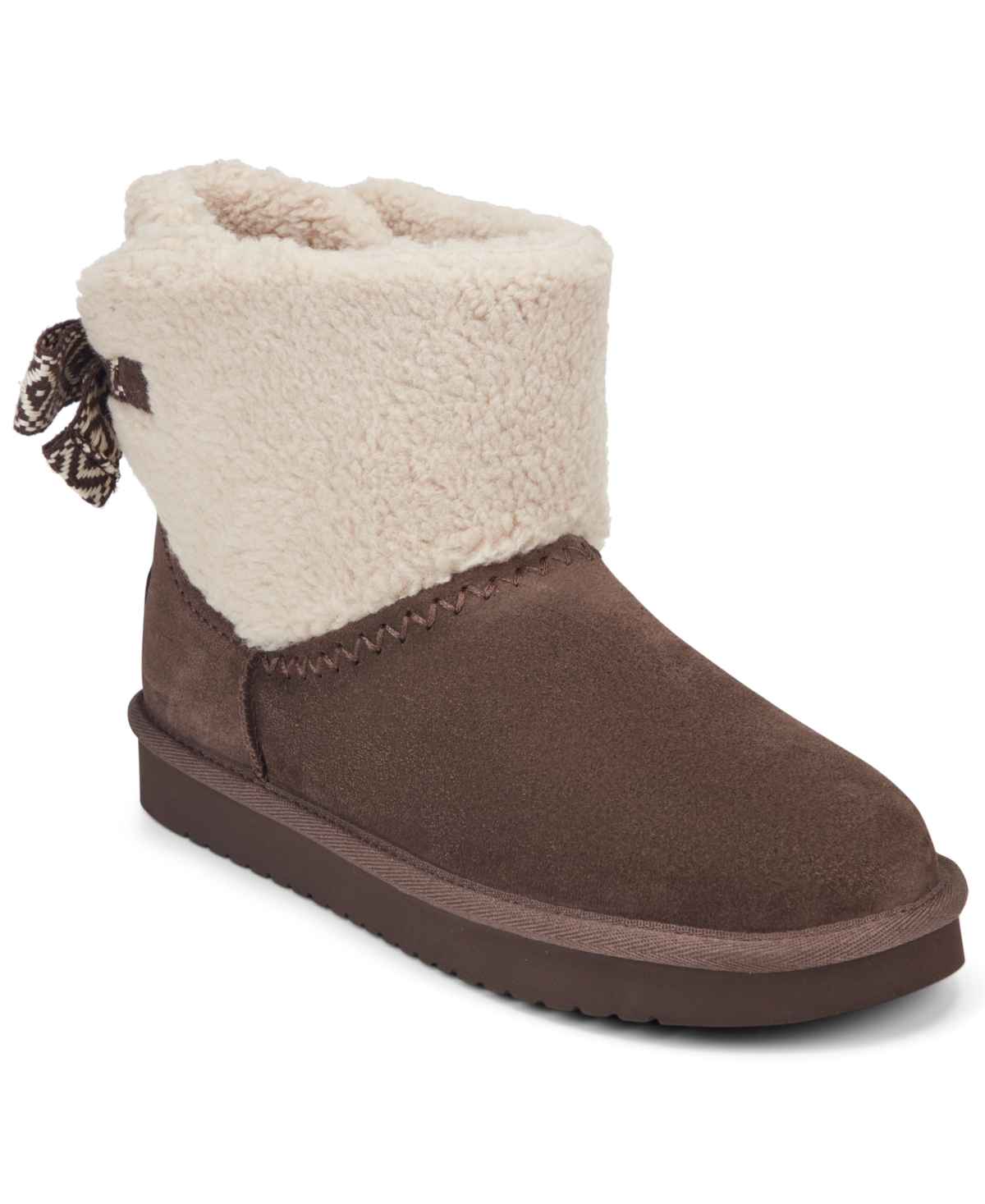 Click here for earth Womens Wing Round Toe Casual Ankle Booties -... prices