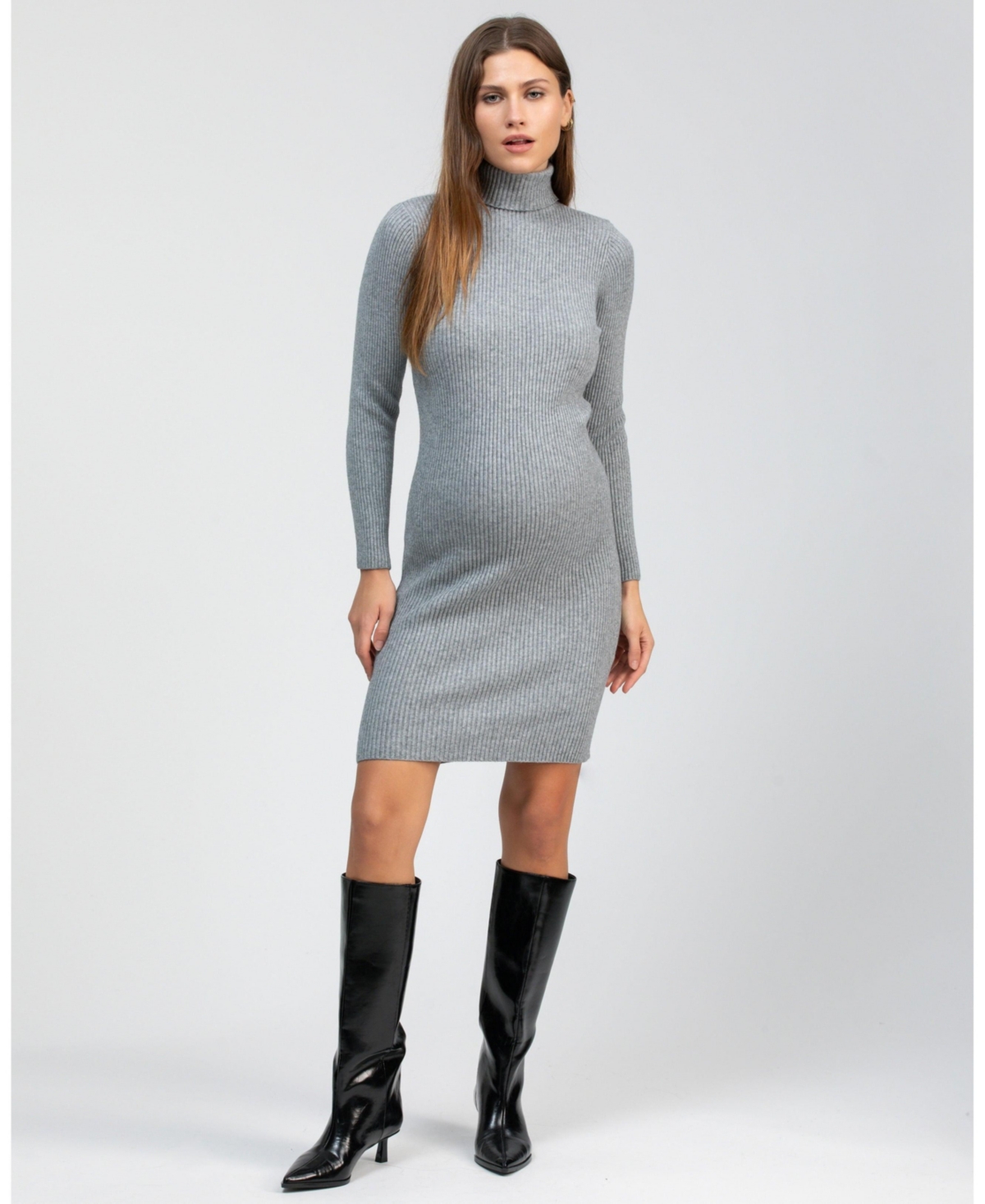 Click here for Pietro Brunelli Maternity Maternity Ribbed Turtlen... prices