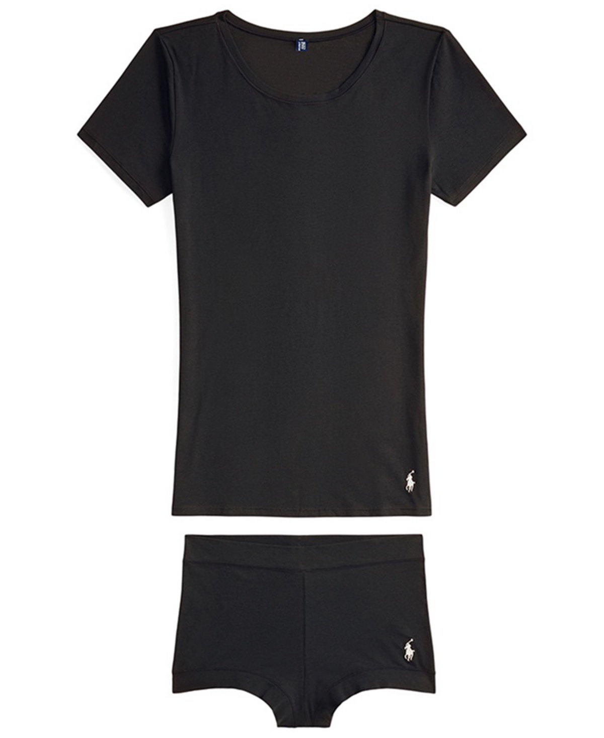 Click here for Tshirt & Grl Short Set - Black prices