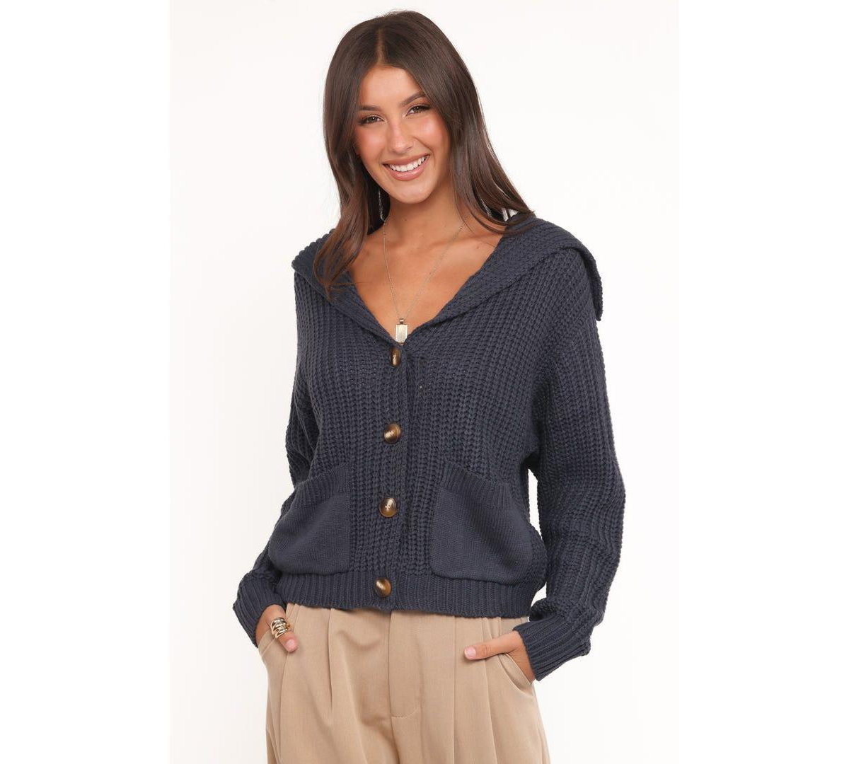 Click here for Petal and Pup Womens Amelia Oversize Collar Button... prices