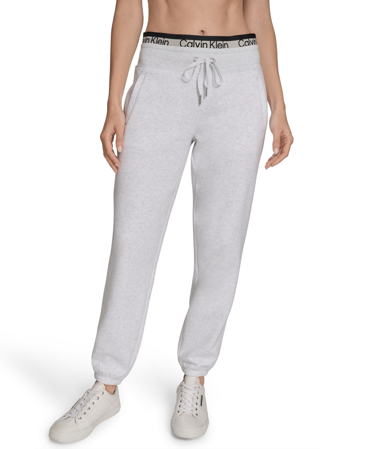 Click here for Calvin Klein Womens Performance Logo Stripe Jogger... prices