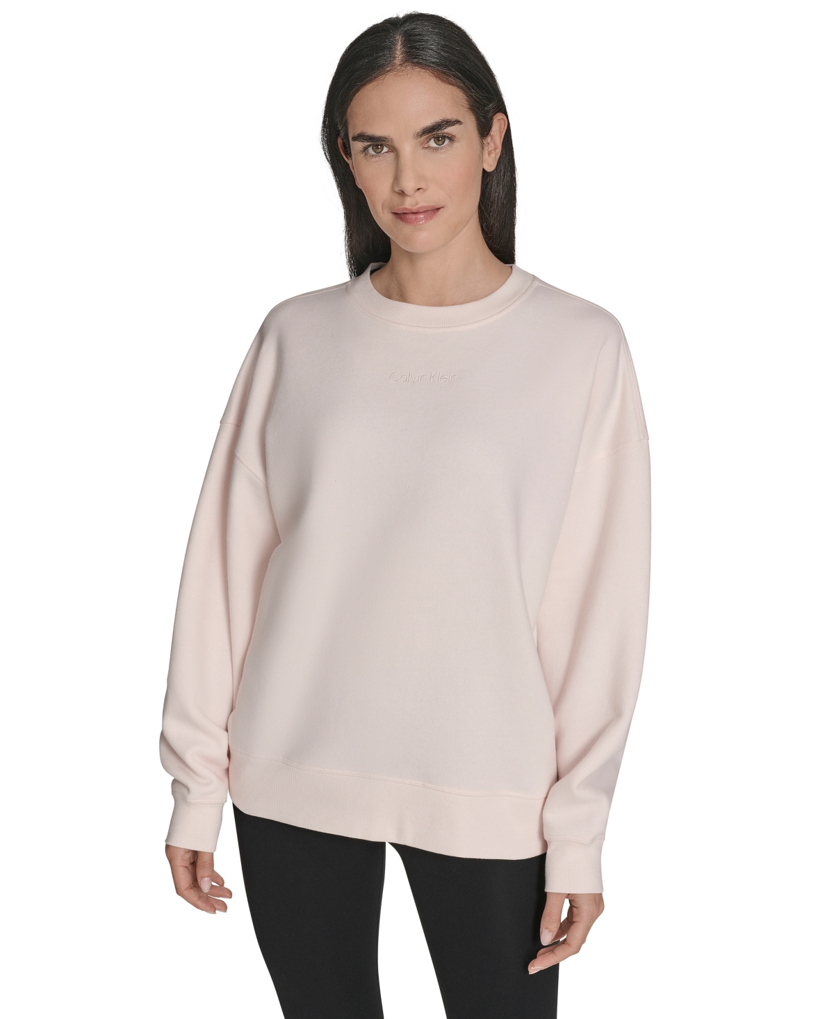 Click here for Calvin Klein Womens Performance Crew Neck Oversize... prices