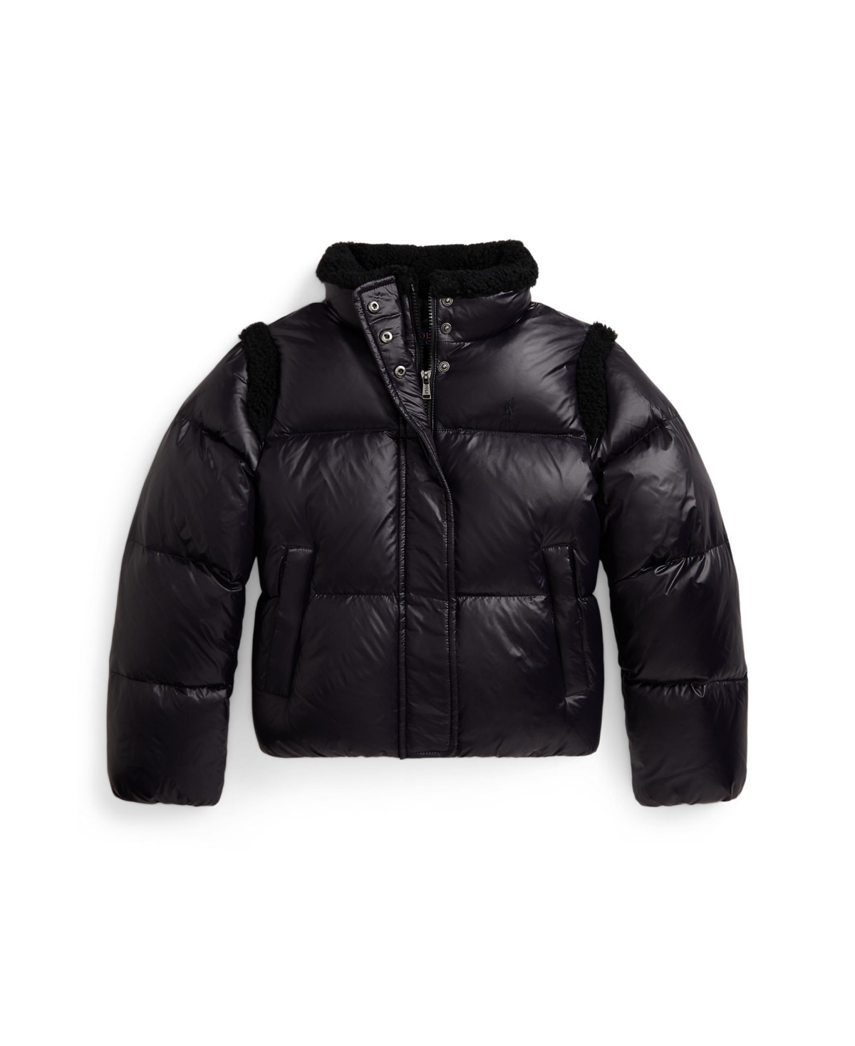 Click here for Polo Ralph Lauren Girls 7-16 Long Sleeve Boxy Jack... prices