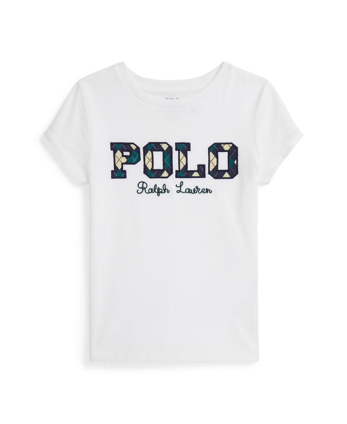 Click here for Polo Ralph Lauren Girls 2T-6X Logo Detail T-Shirt... prices