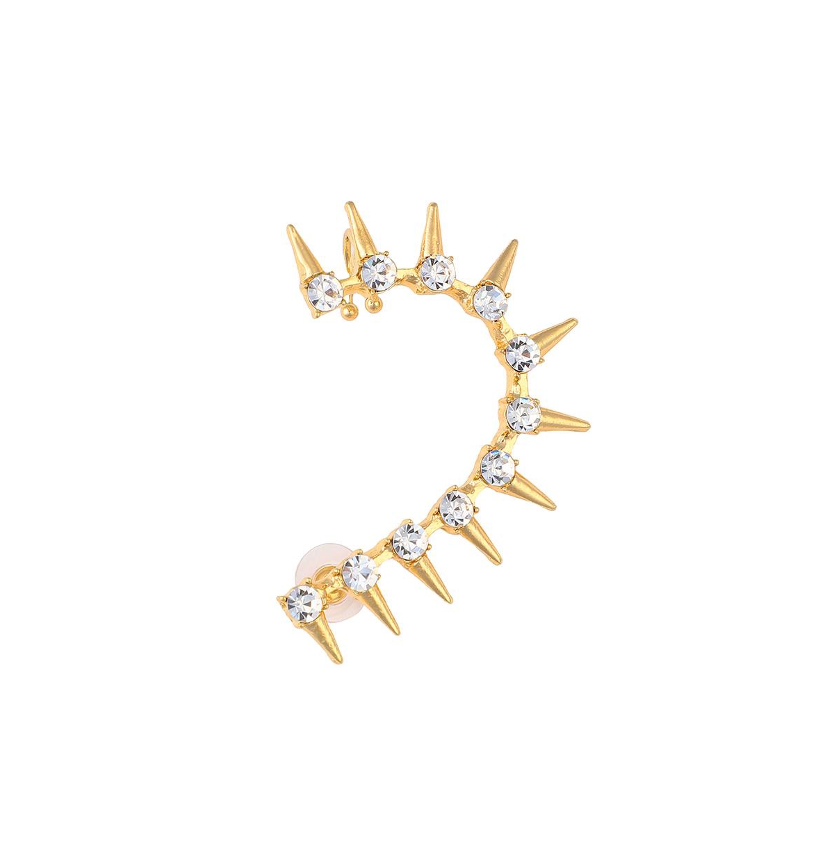 Click here for Sohi Womens Spike Cuff Earring - Gold prices