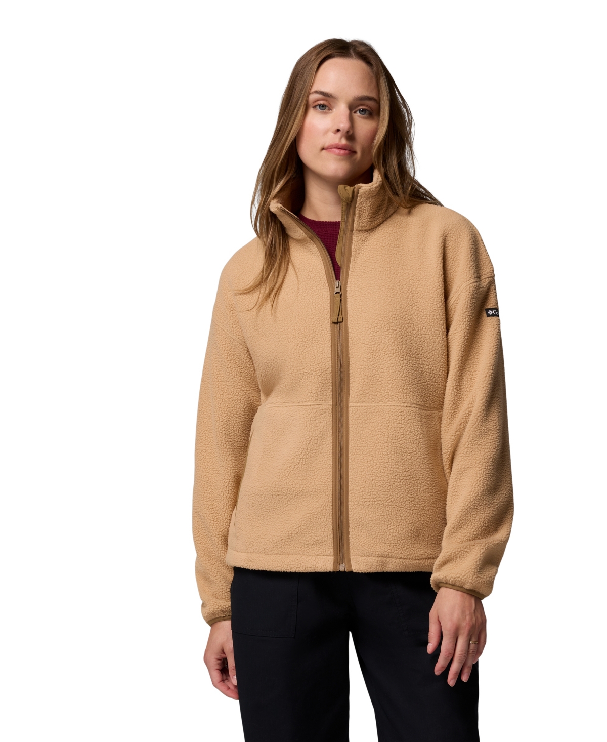 Click here for Columbia Womens Kenton Full-Zip Fleece Jacket - Ca... prices