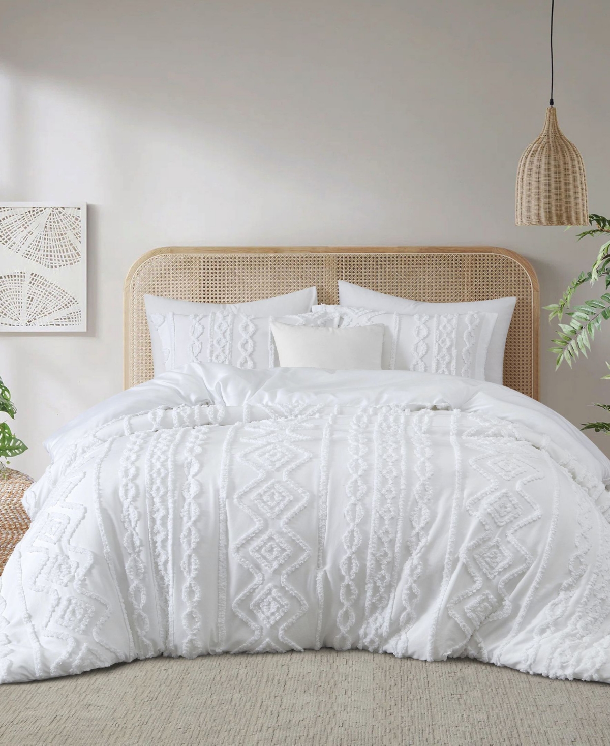 Click here for Stratford Park Aluma Geometric 3-Pc. Comforter Set... prices