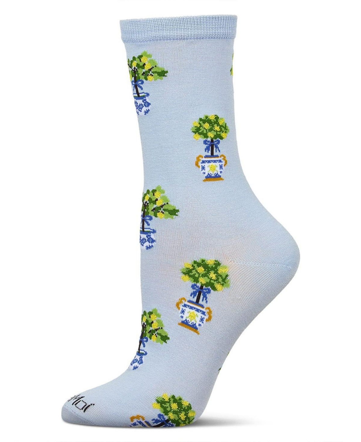 Click here for MeMoi Womens Topiary Rayon From Crew Socks - Light... prices