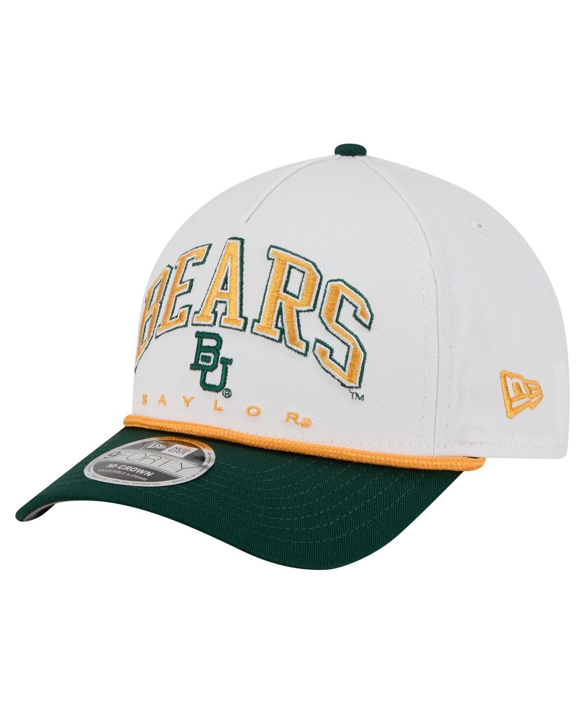 Click here for New Era Mens White/Green Baylor Bears Arch Two-Ton... prices