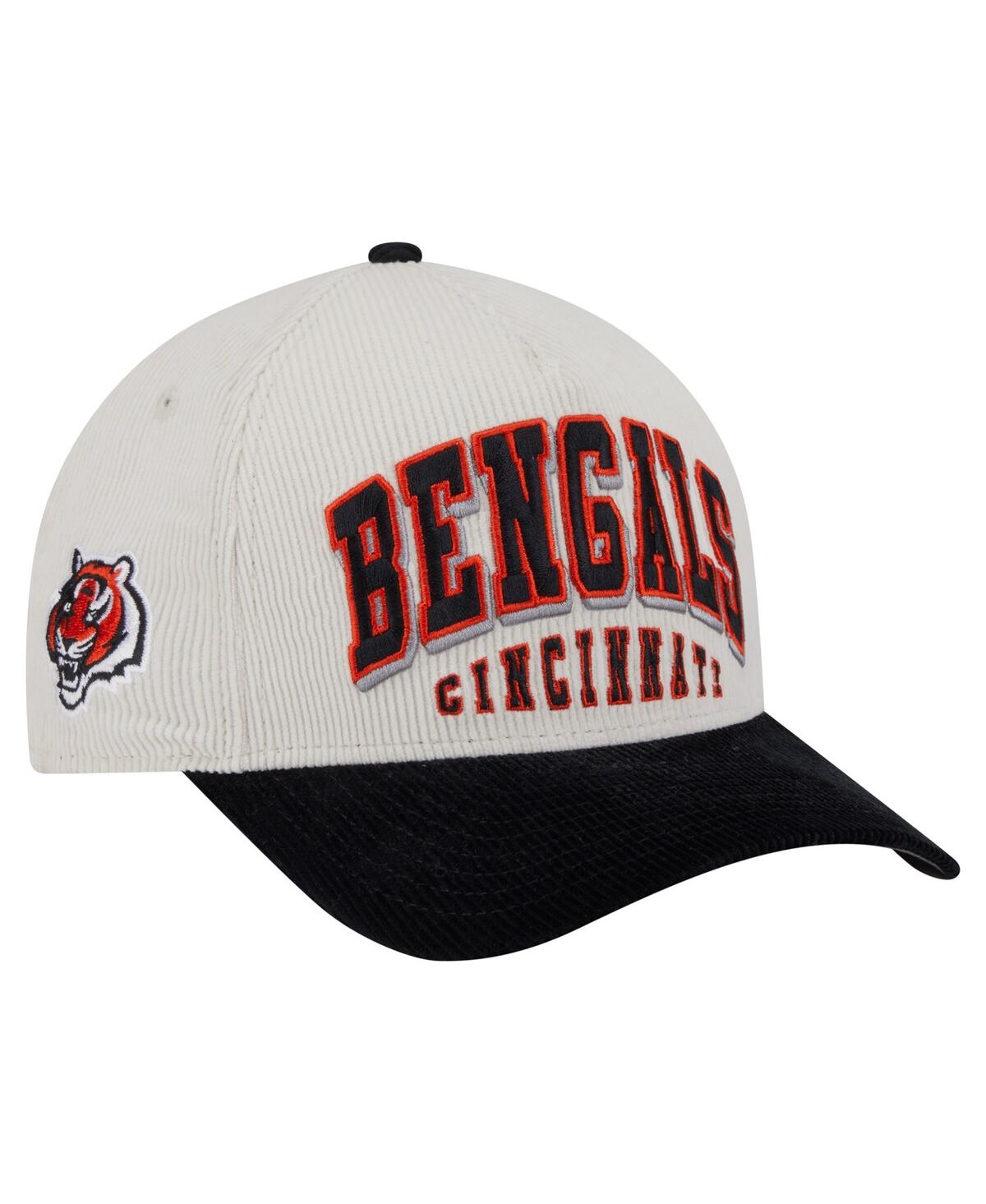 Click here for New Era Mens Cream/Black Cincinnati Bengals Head T... prices