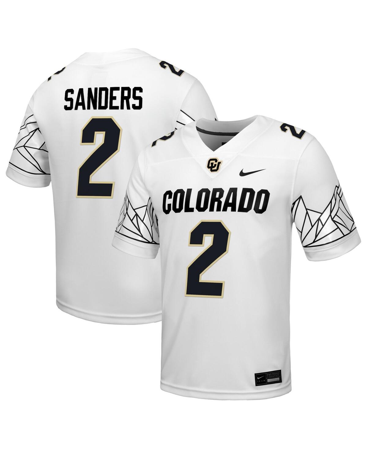 Click here for Nike Mens Shedeur Sanders White Colorado Buffaloes... prices