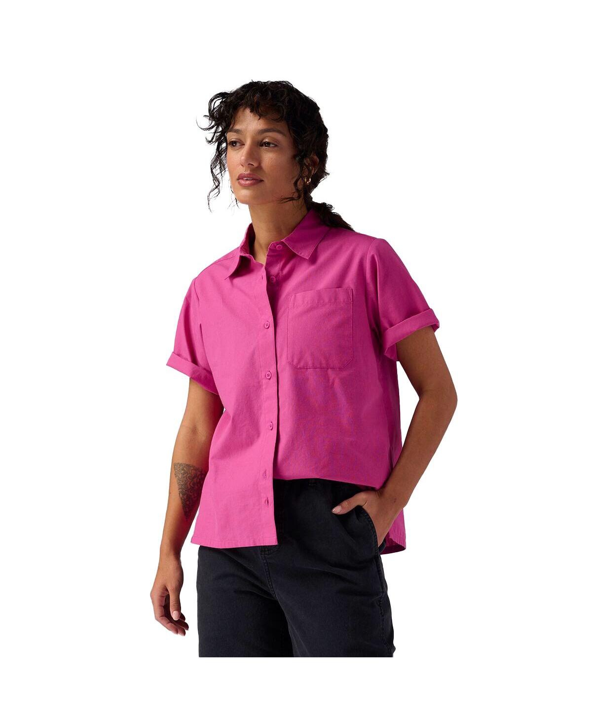 Click here for Backcountry Womens Cotton Button-Up Button Ups - R... prices